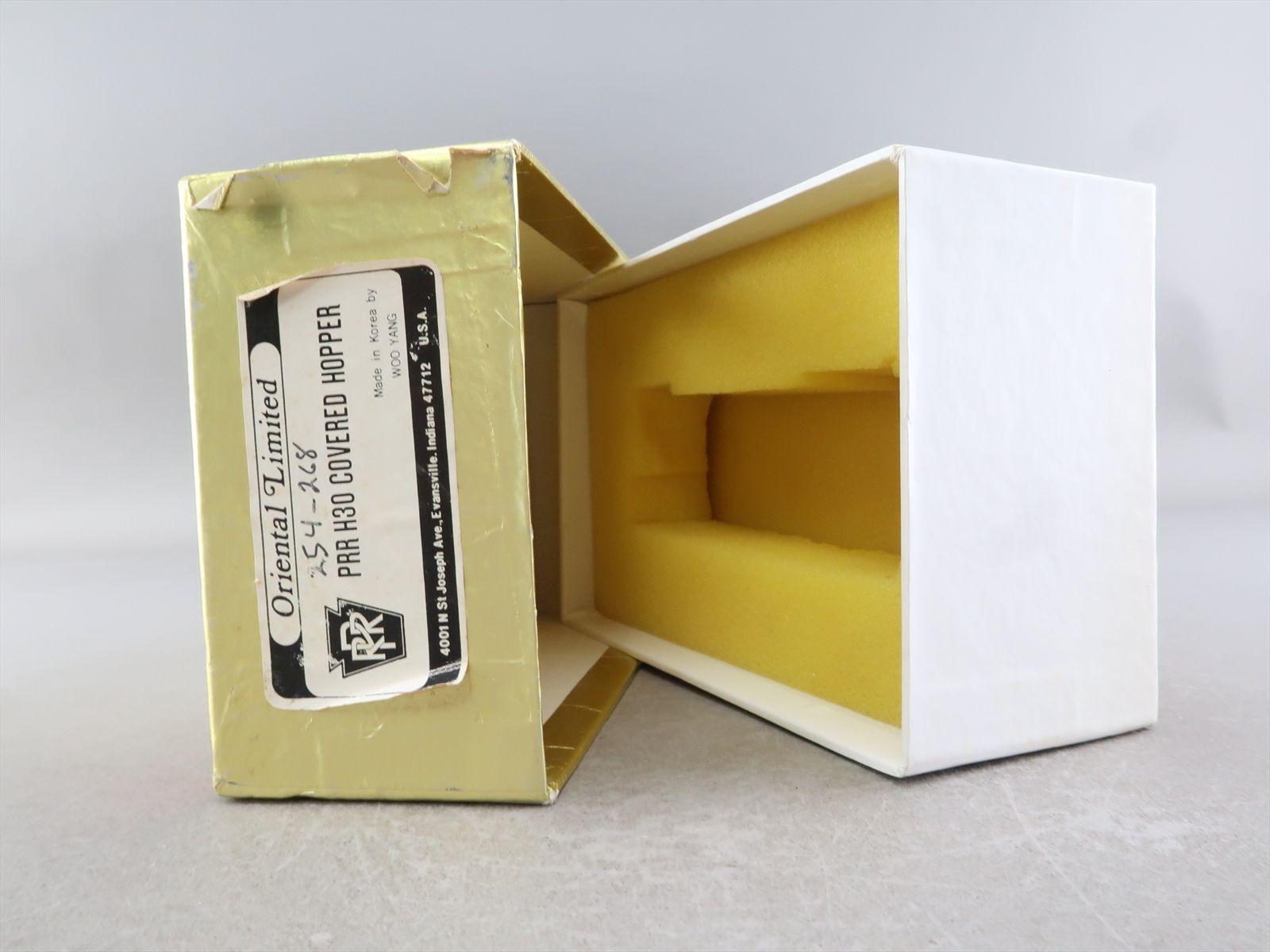 HO Brass Model - Oriental PRR Pennsylvania H30 Covered Hopper #254268 ...