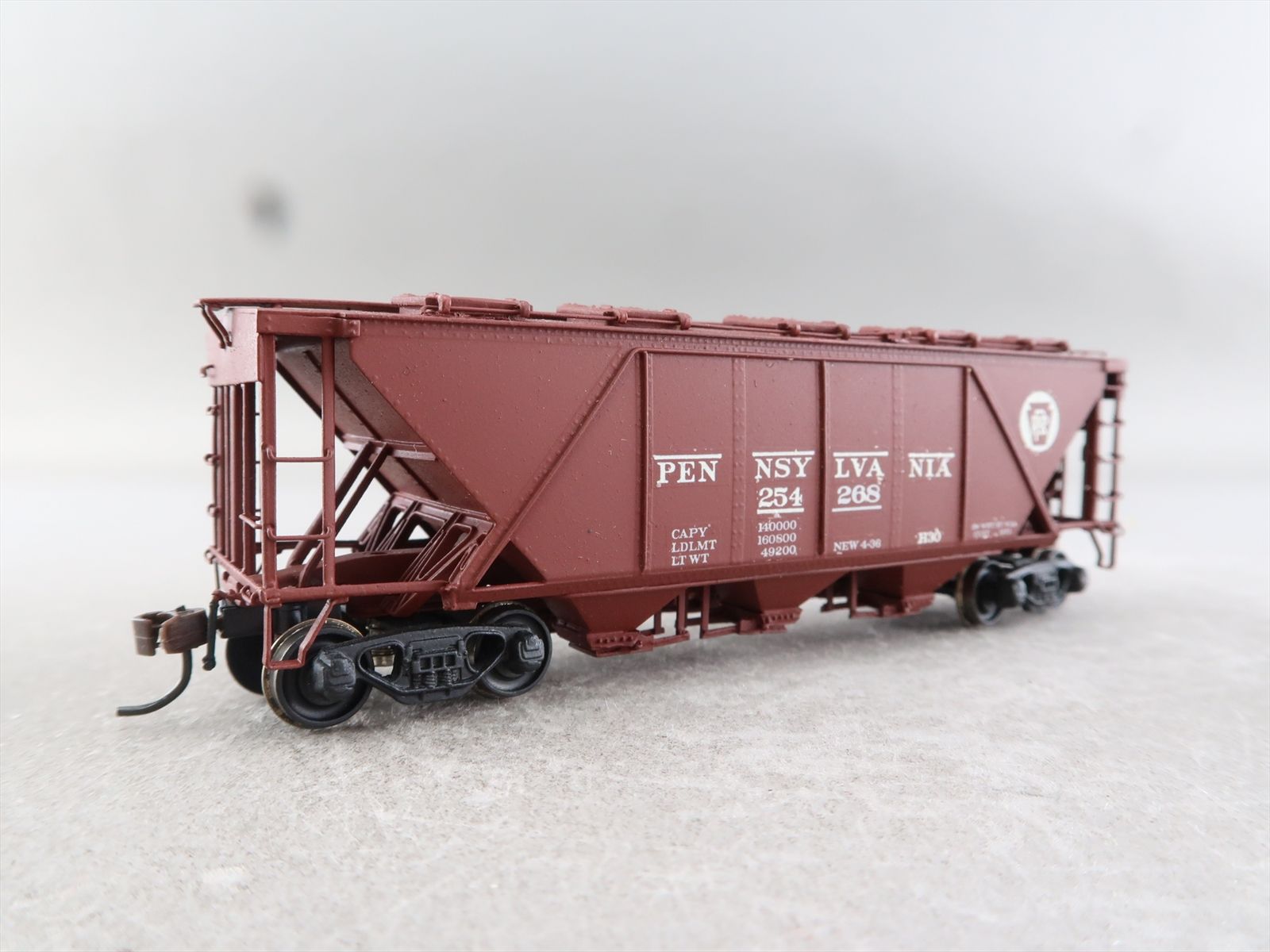 HO Brass Model - Oriental PRR Pennsylvania H30 Covered Hopper #254268 ...