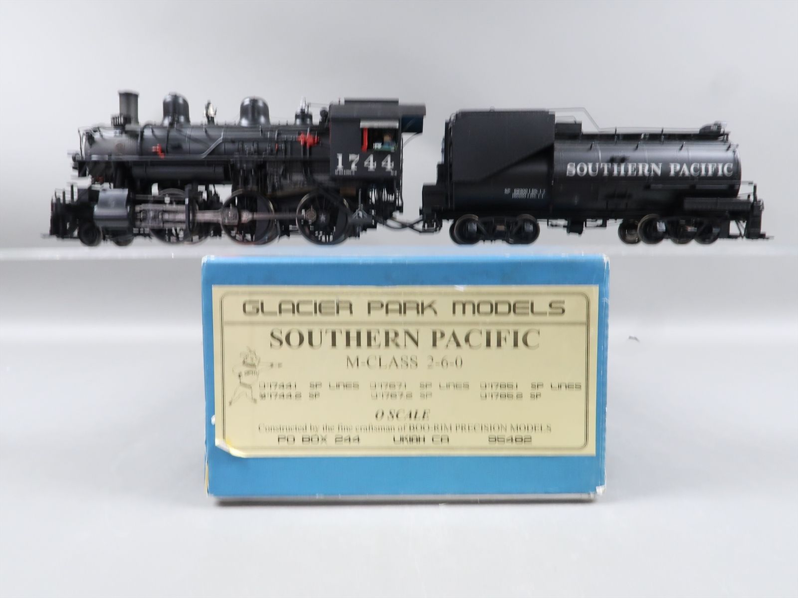O Brass Model - GPM 1744.2 SP Southern Pacific M-Class 2-6-0 #1744 - F ...