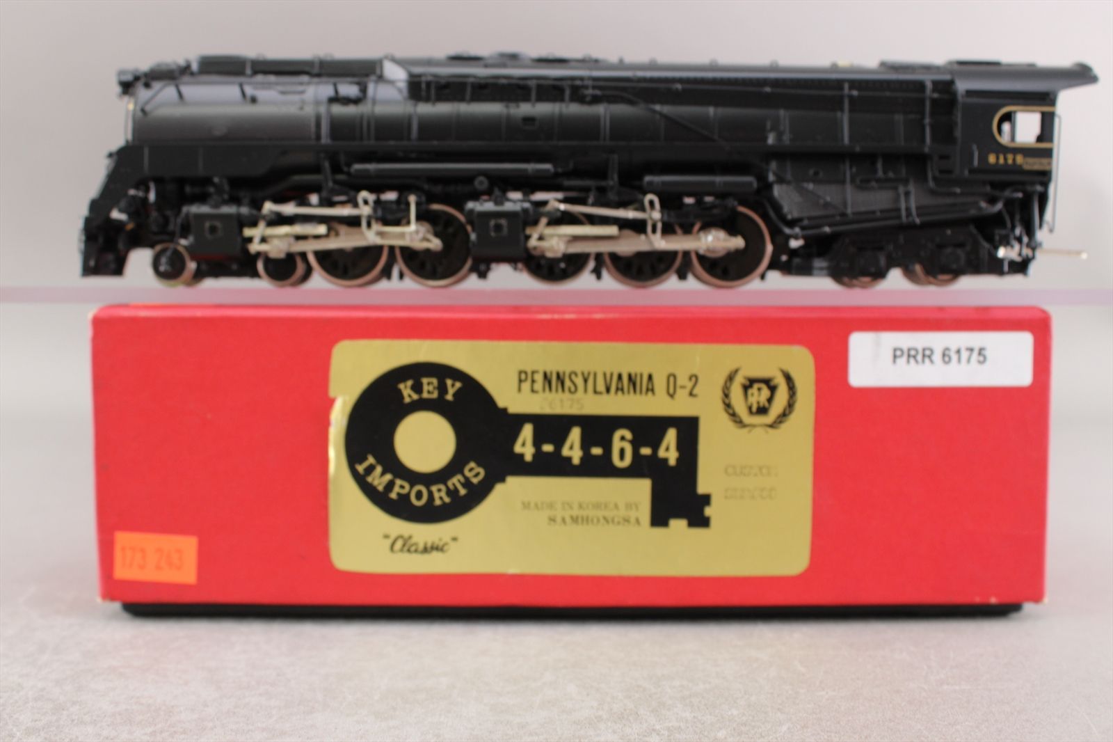 HO Brass Model - Key CS#88 PRR Pennsylvania 4-4-6-4 Q-2 Duplex #6175 ...