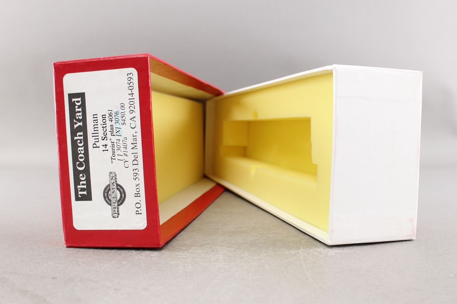 HO Brass Model - TCY 1407a 14 Section Pullman Tourist Sleeper #3076 - F ...