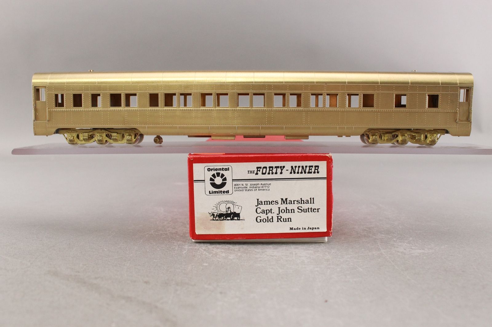 HO Brass Model - Oriental UP Union Pacific 12-1 Sleeper James Marshall ...