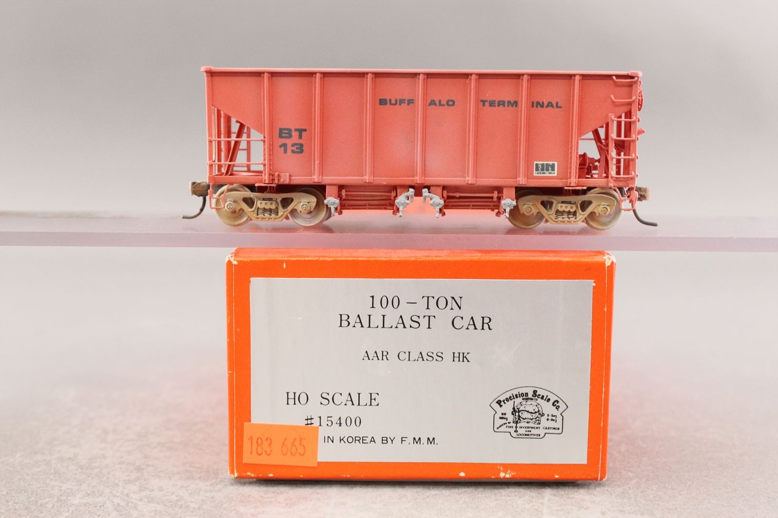 HO Brass Model - PSC 15400 BT Buffalo Terminal 100-Ton AAR Class HK ...