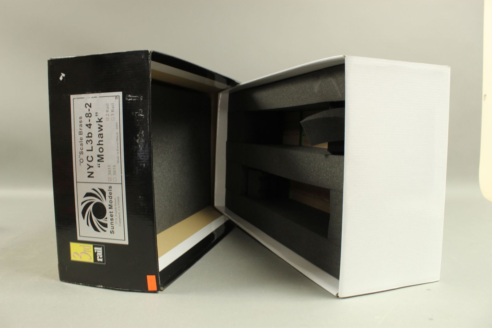 O Brass Model - Sunset NYC New York Central L3B 4-8-2 Mohawk #3035 - F ...