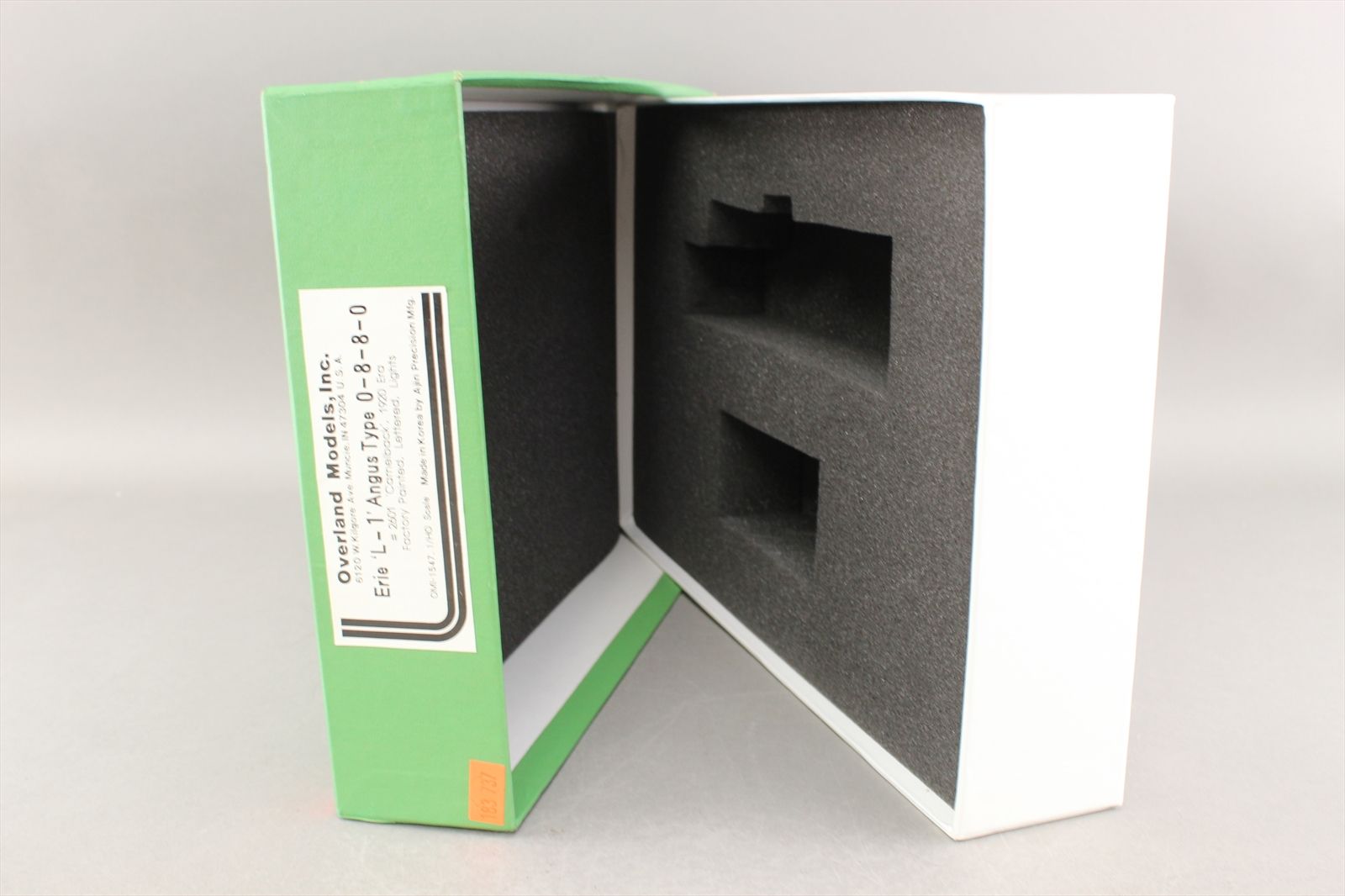 HO Brass Model - OMI 1547.1 ERIE L-1 Angus 0-8-8-0 Camelback 1920 Era ...