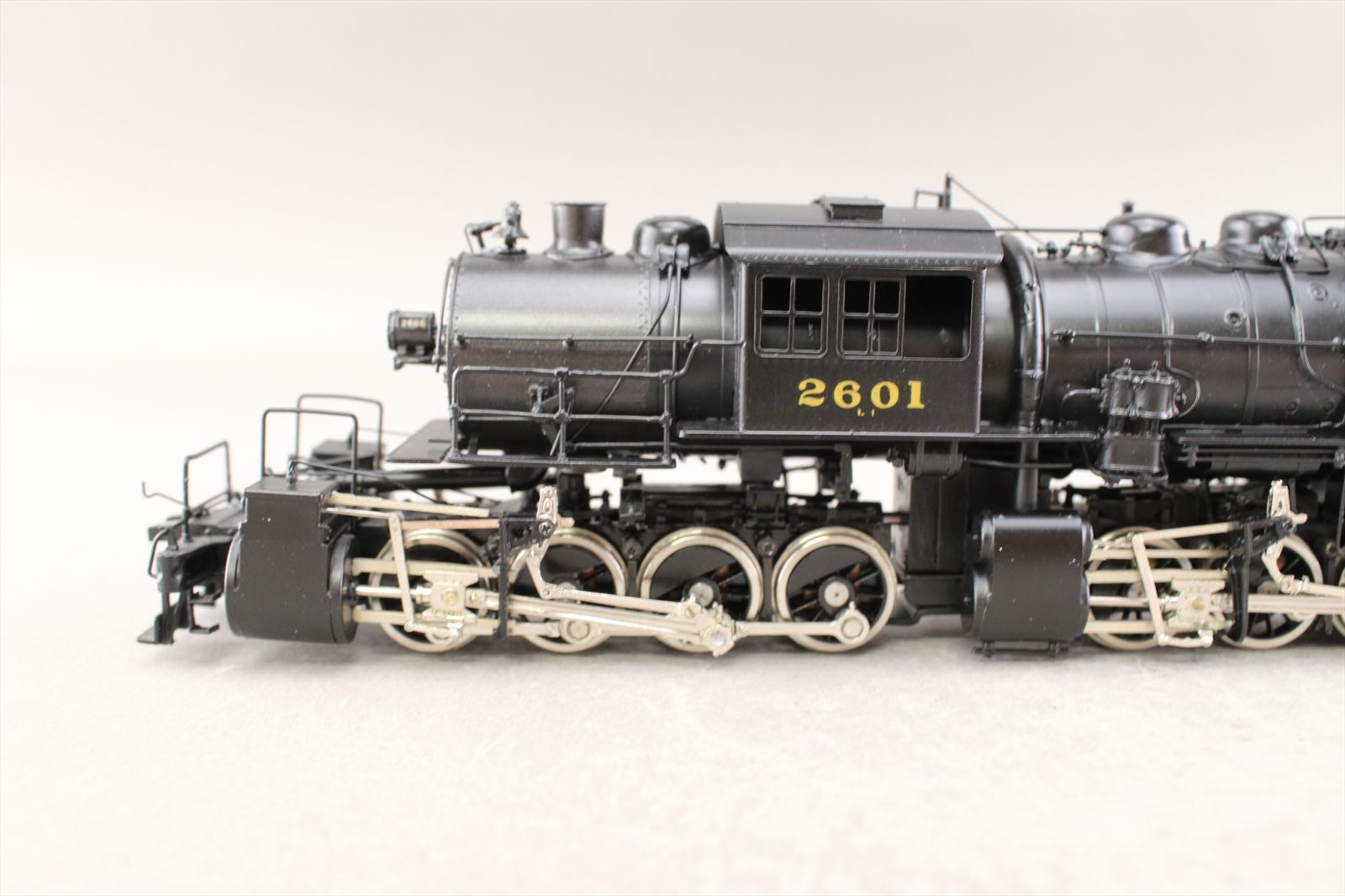 HO Brass Model - OMI 1547.1 ERIE L-1 Angus 0-8-8-0 Camelback 1920 Era ...