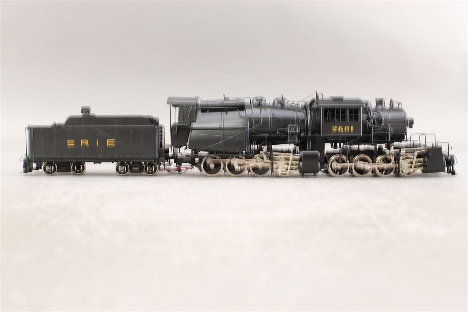 HO Brass Model - OMI 1547.1 ERIE L-1 Angus 0-8-8-0 Camelback 1920 Era ...