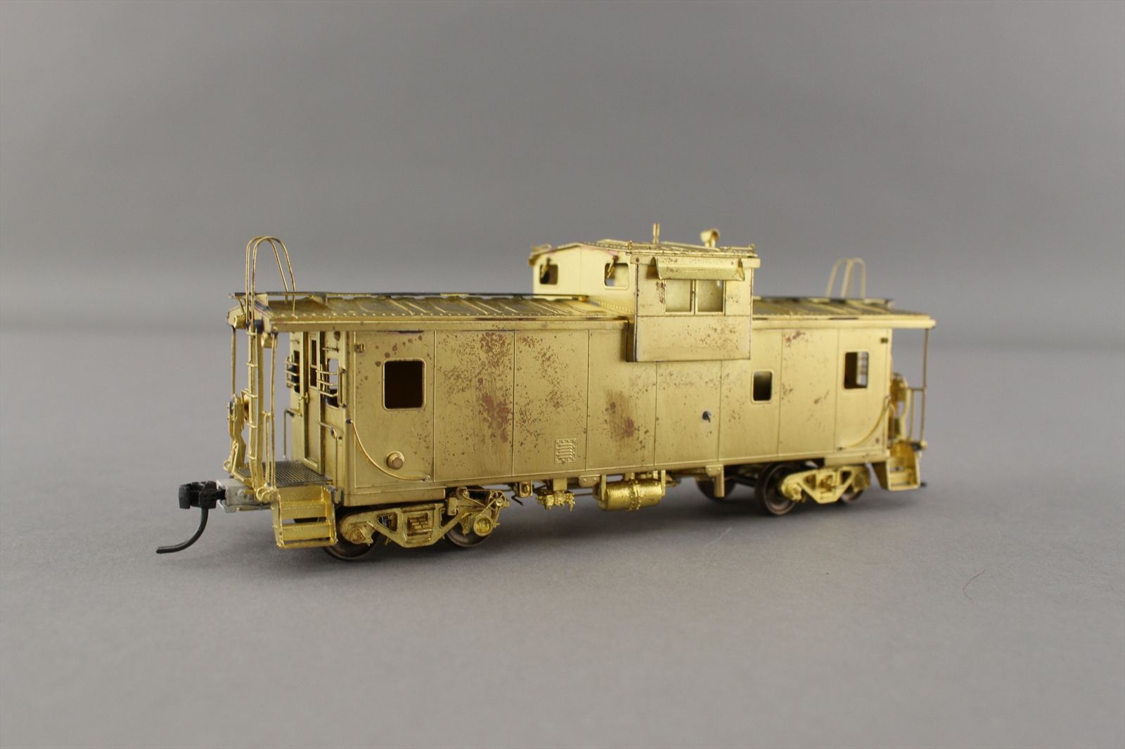 HO Brass Model - OMI 1154 D&RGW Rio Grande W-V Wide Vision Caboose #1500 - Unpainted - 1991 Run ...