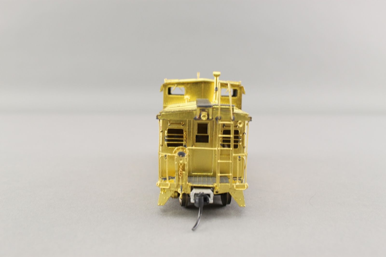 HO Brass Model - OMI 1154 D&RGW Rio Grande W-V Wide Vision Caboose #1500 - Unpainted - 1991 Run ...
