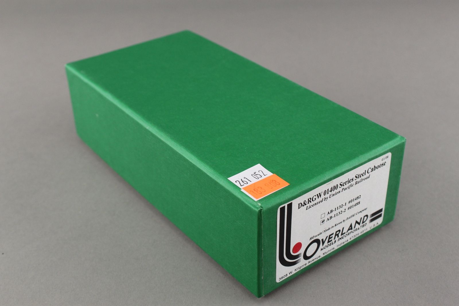 HO Brass Model - OMI AB-1132-2 D&RGW Rio Grande Steel Caboose #01488 ...