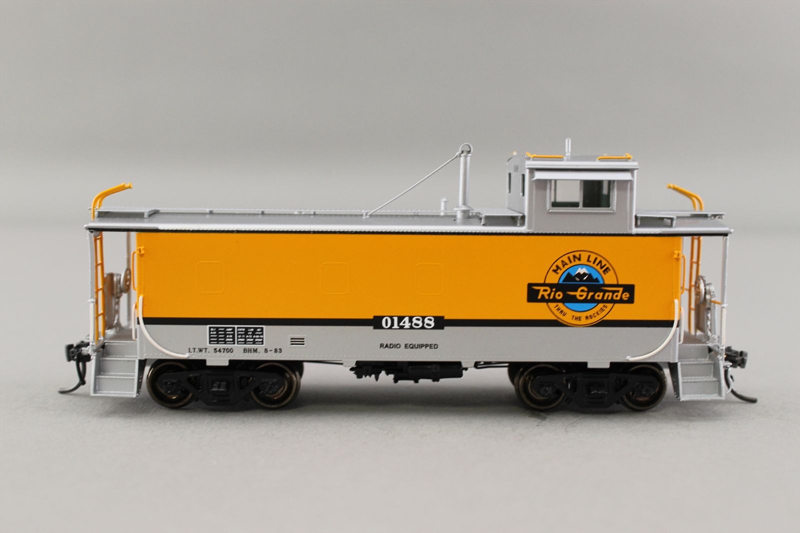 HO Brass Model - OMI AB-1132-2 D&RGW Rio Grande Steel Caboose #01488 ...
