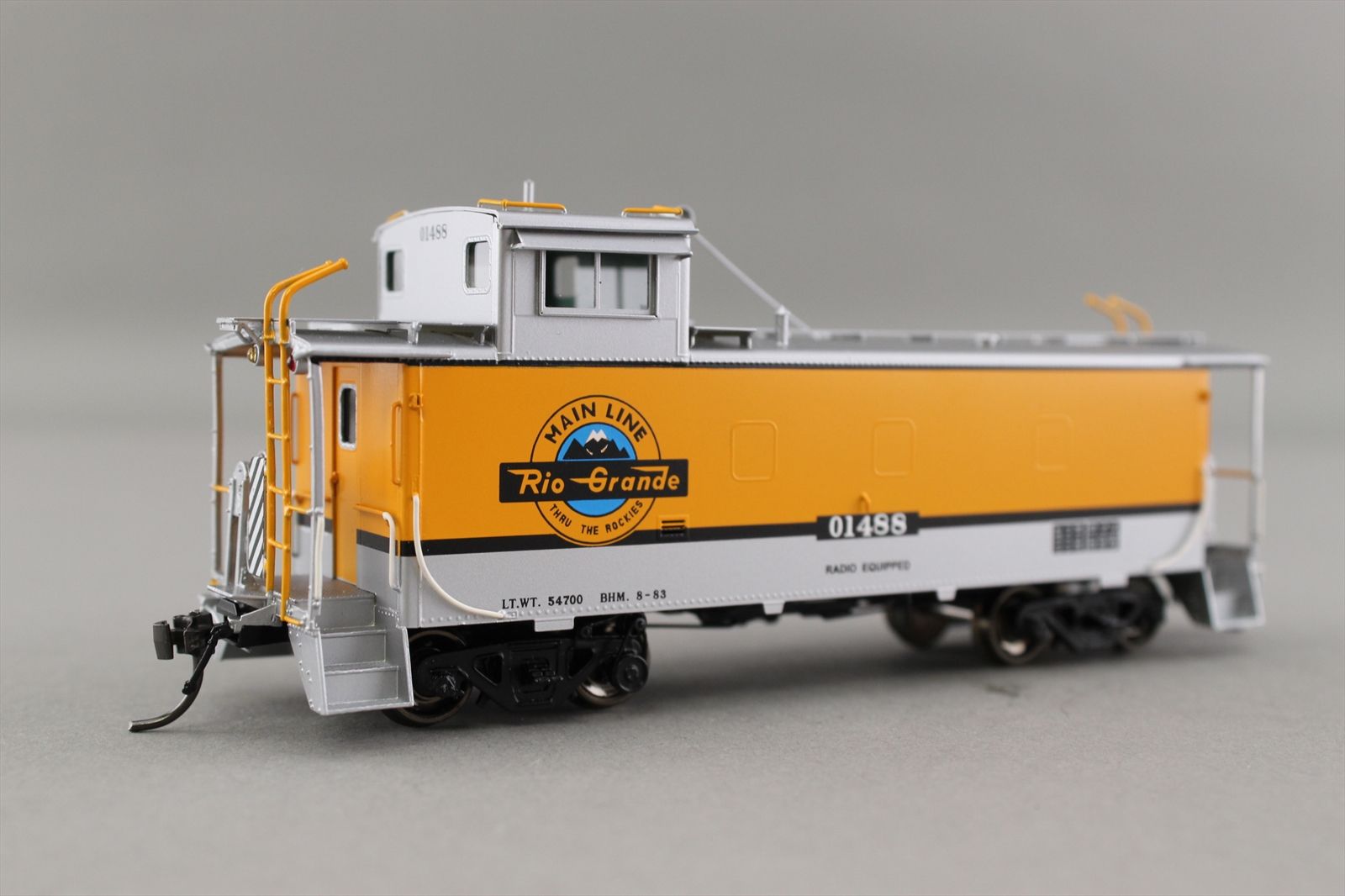 HO Brass Model - OMI AB-1132-2 D&RGW Rio Grande Steel Caboose #01488 ...