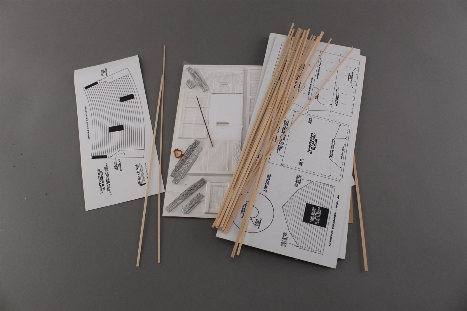 HO Craftsman Kit - BIS Builders in Scale Kit #9 TideWater Wharf ...