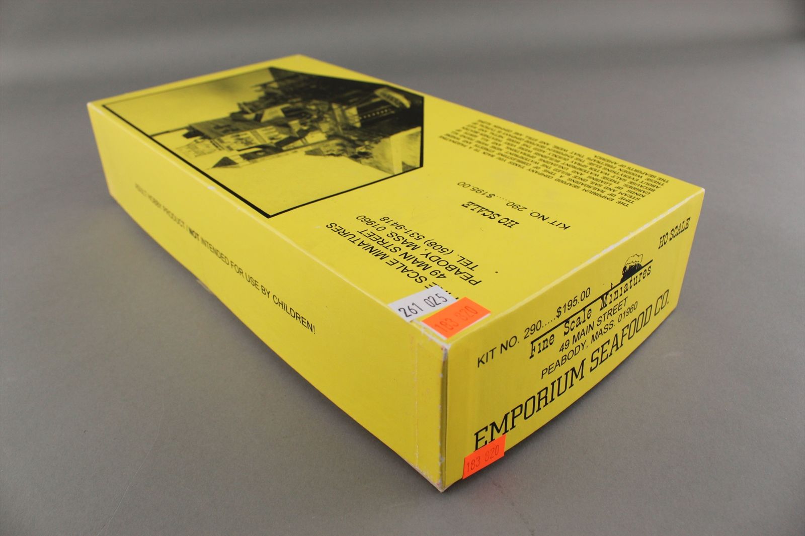 HO Scale Craftsman Kit - FSM Fine Scale Miniatures Kit #290 Emporium ...