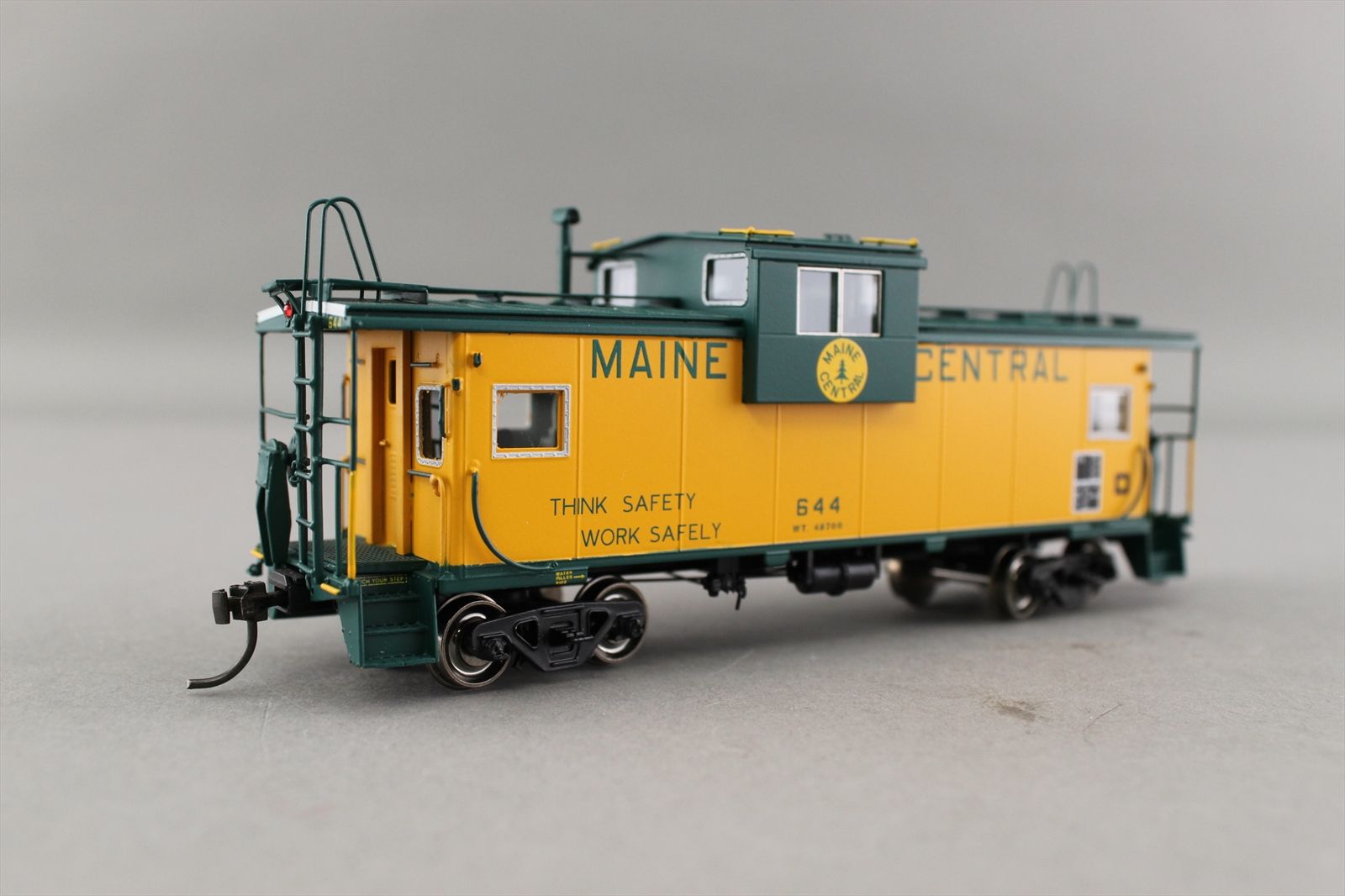 HO Brass Model - OMI 4239.2 MEC Maine Central W-V Wide Vision International Caboose #644 Late ...