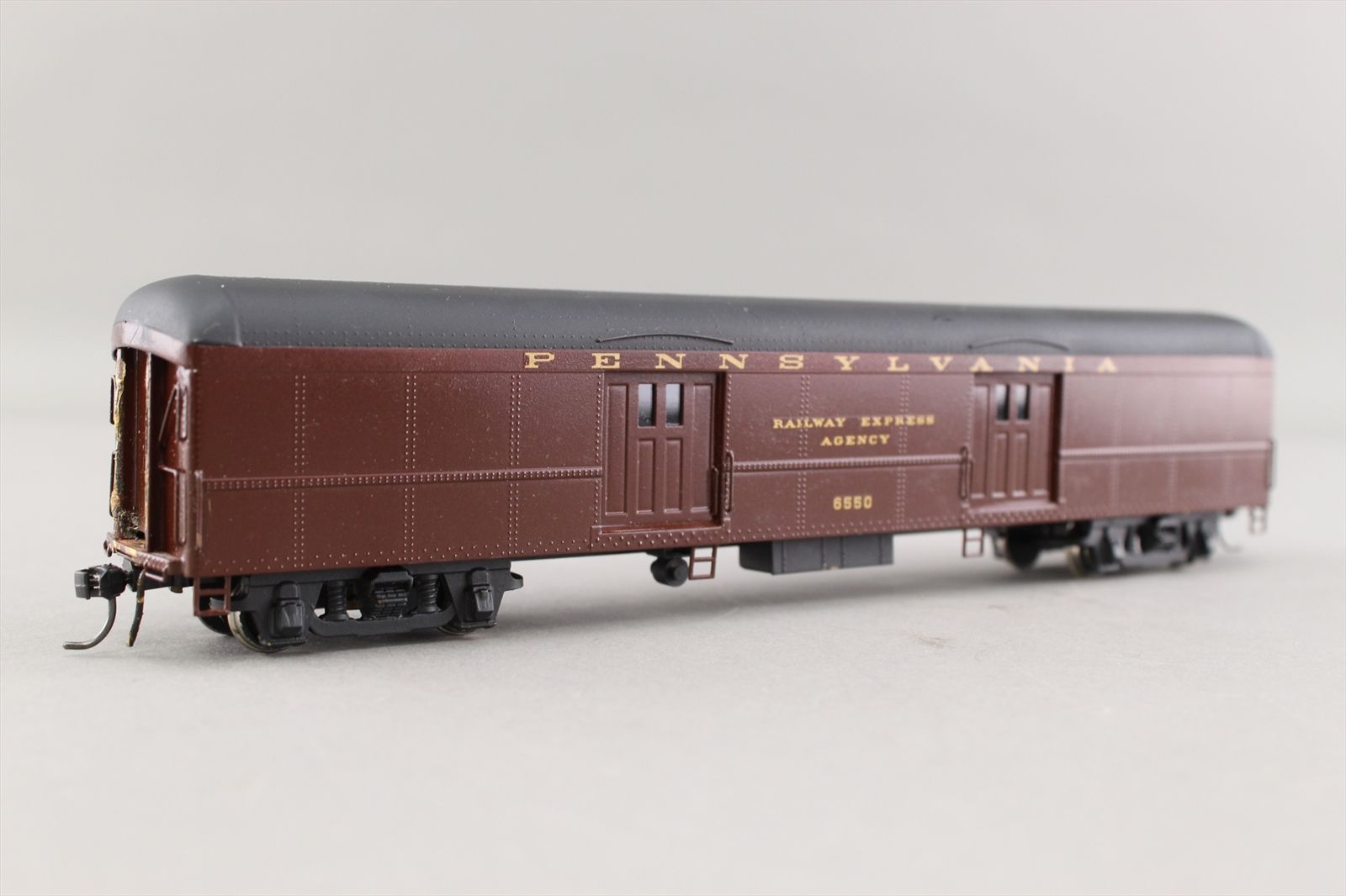 HO Brass Model - NJCB PS-702B PRR Pennsylvania Baggage Car #6550 ...