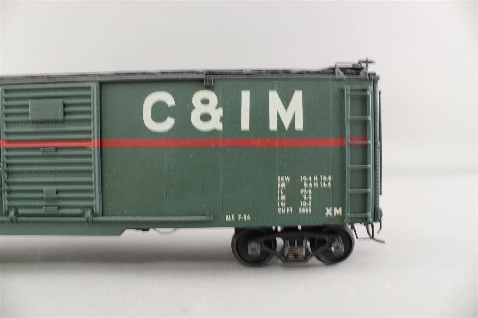 O Brass Model - PSC 15679 C&IM Chicago & Illinois Midland 40' Double ...