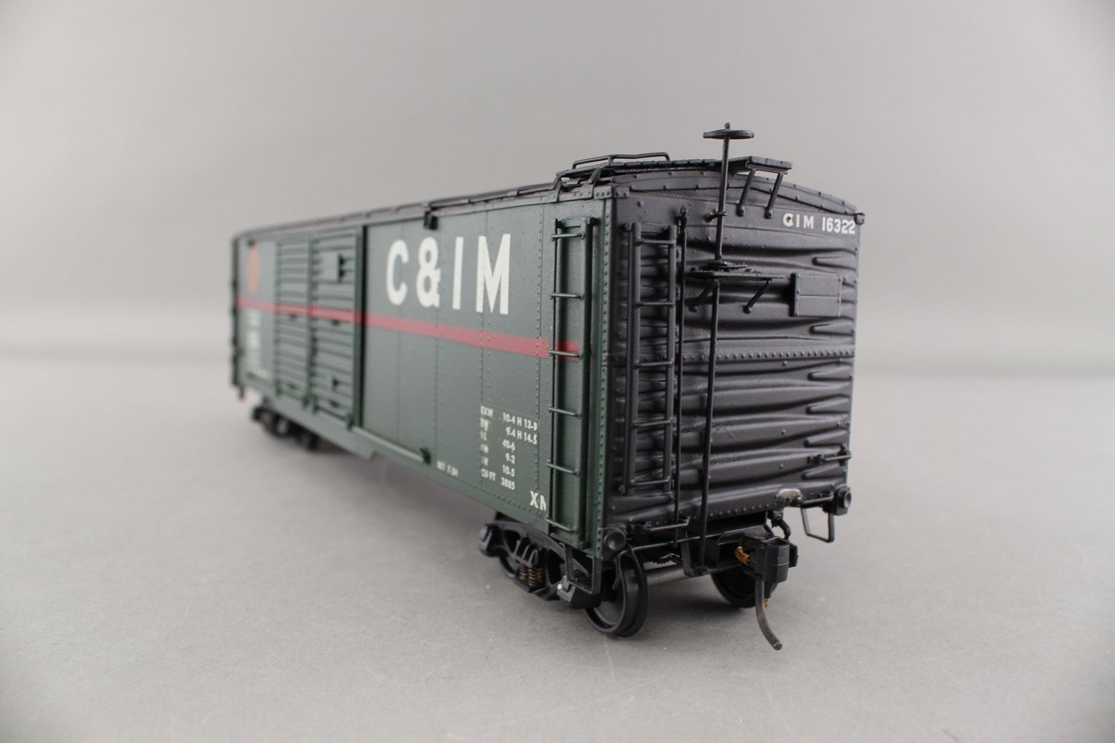 O Brass Model - PSC 15679 C&IM Chicago & Illinois Midland 40' Double ...