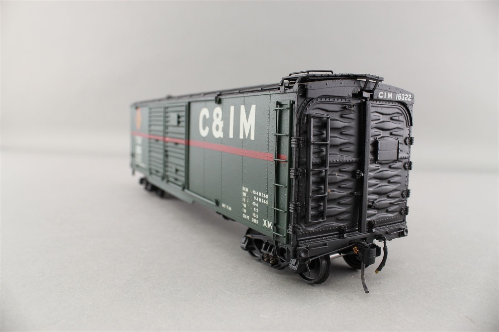 O Brass Model - PSC 15679 C&IM Chicago & Illinois Midland 40' Double ...