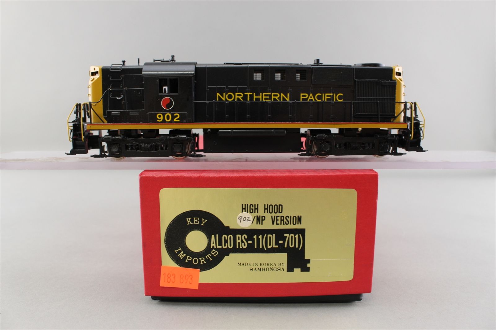 HO Brass Model - Key NP Northern Pacific RS-11 DL-701 High Hood #902 ...