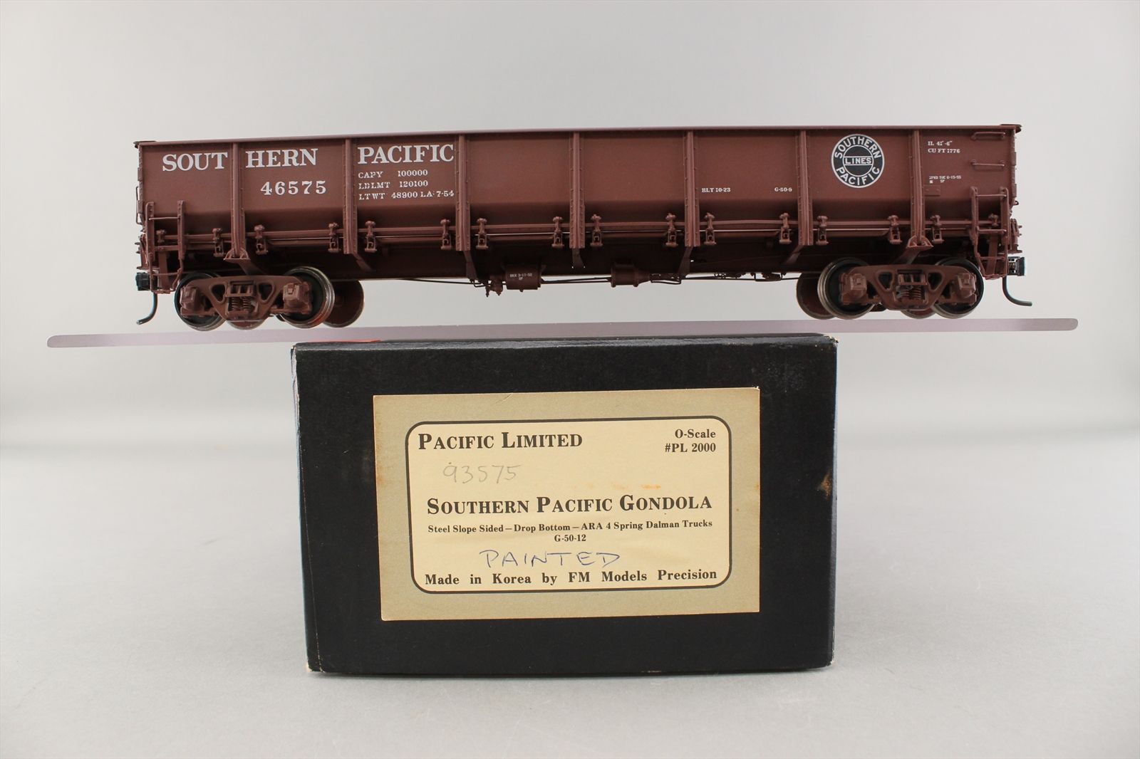 O Brass Model - PLTD Pacific Limited PL-2000 SP G-50-9 Drop Bottom ...