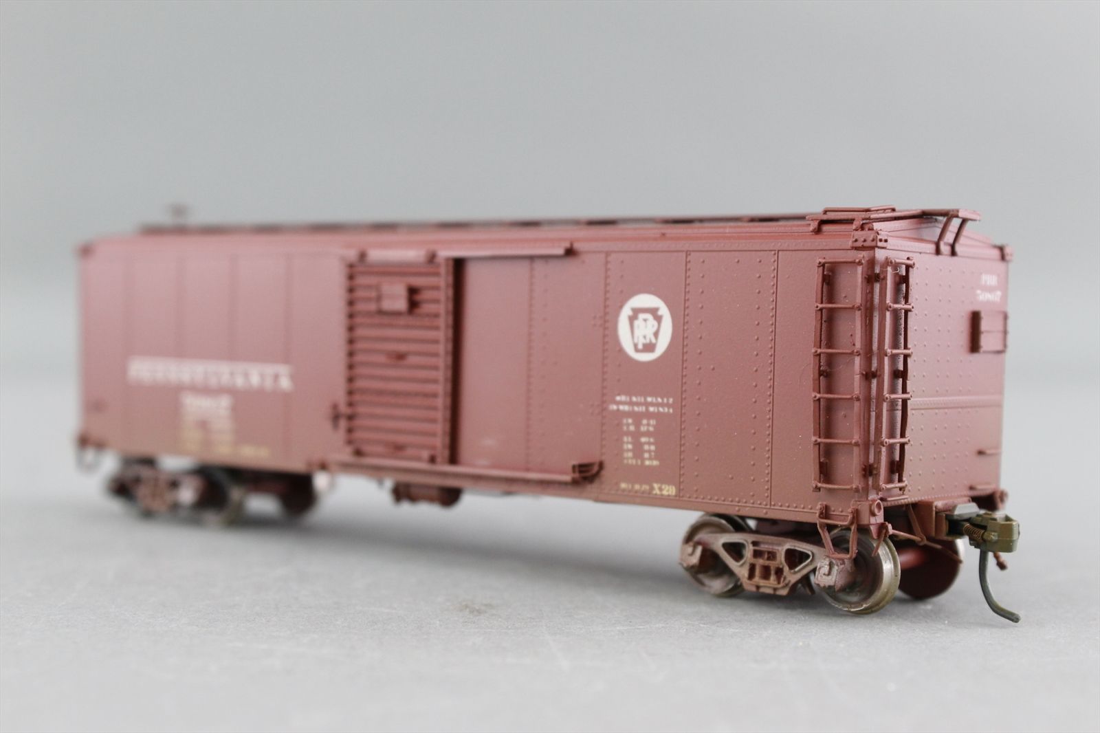 HO Brass Model Train - OMI 3013 PRR Pennsylvania X-29 Boxcar #50687 ...