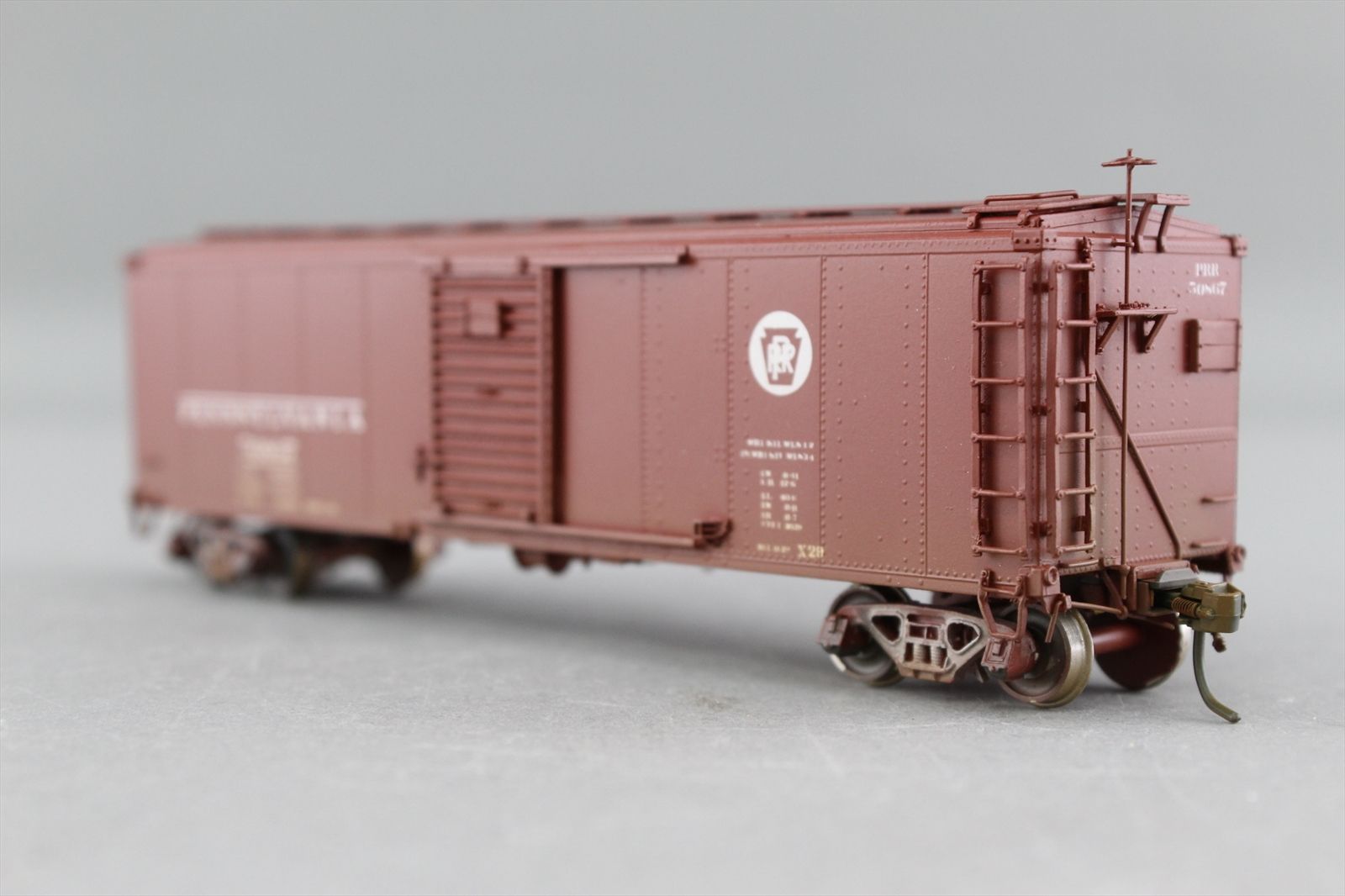 HO Brass Model Train - OMI 3013 PRR Pennsylvania X-29 Boxcar #50687 ...
