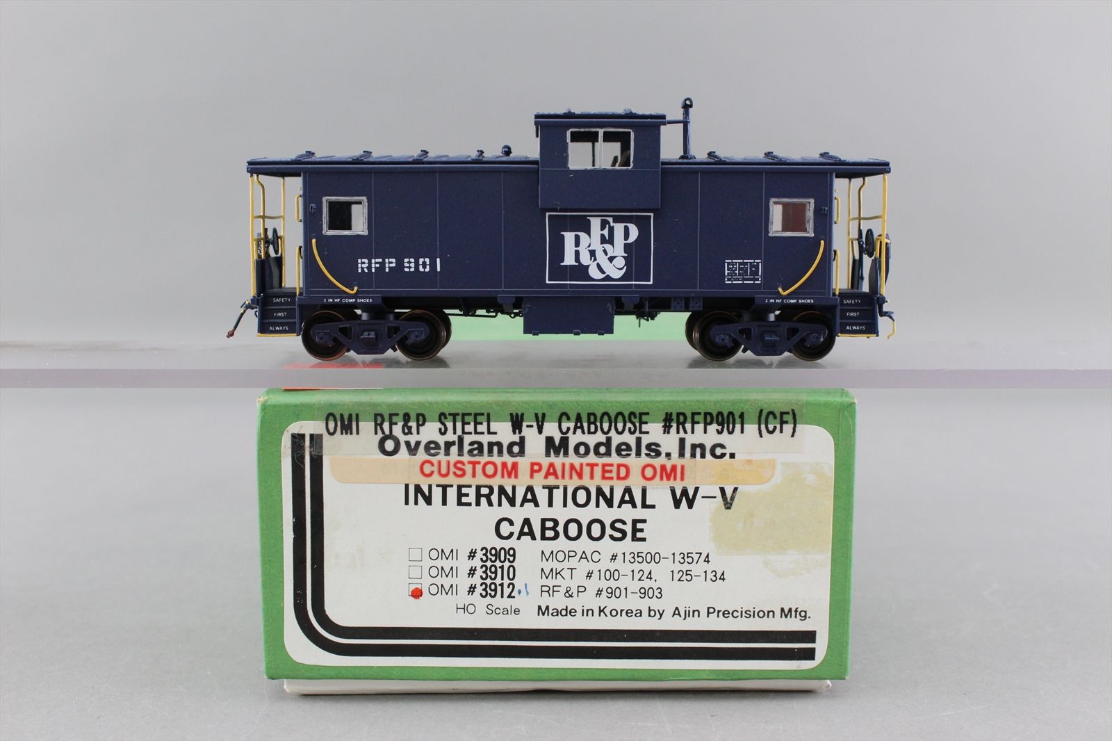 HO Brass Model - OMI 3912.1 RF&P Richmond Fredericksburg & Potomac International Wide VIsion ...
