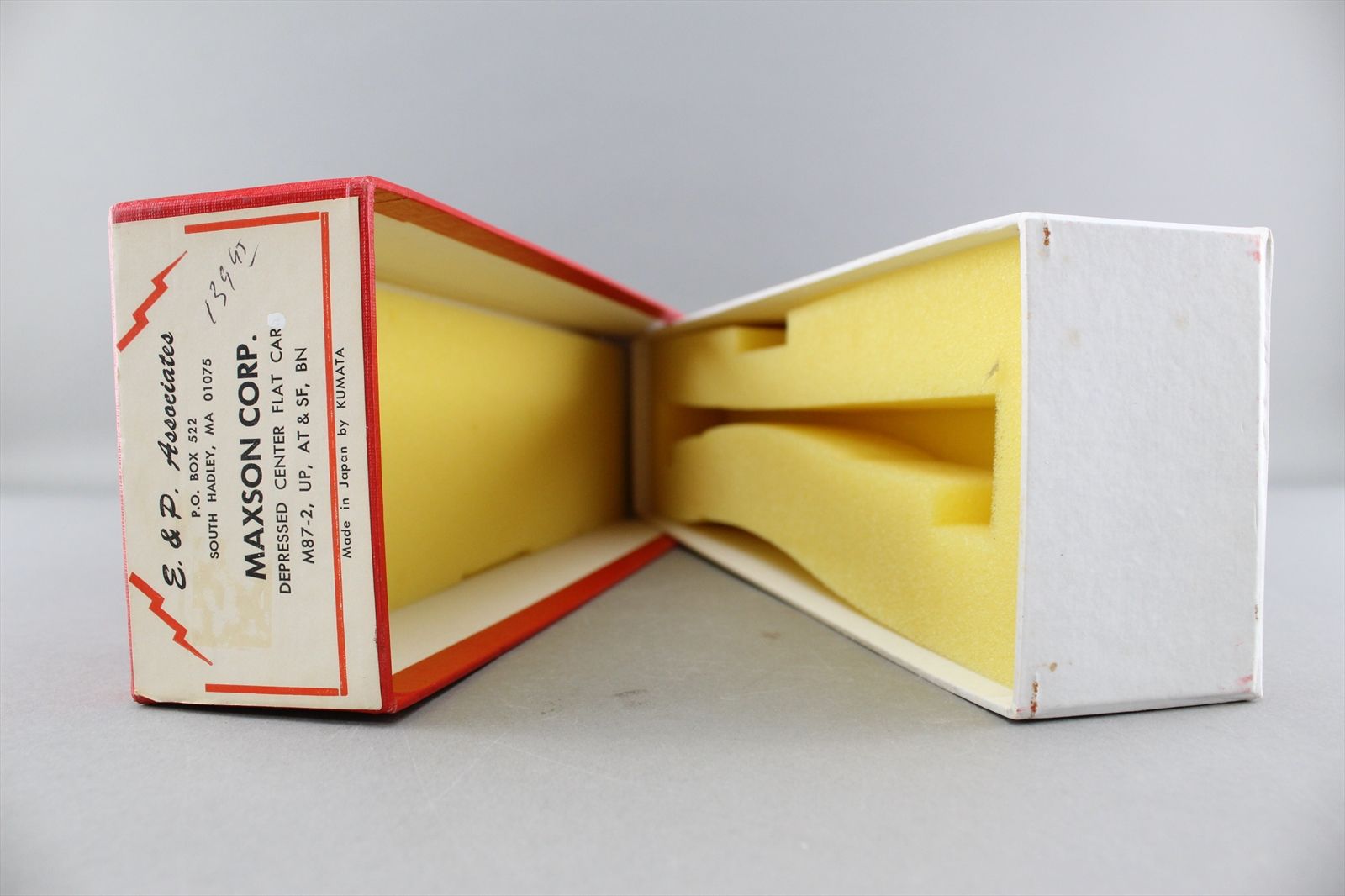 HO Brass Model - E&P Maxson Corp. Depressed Center Flatcar M87-2 UP ...