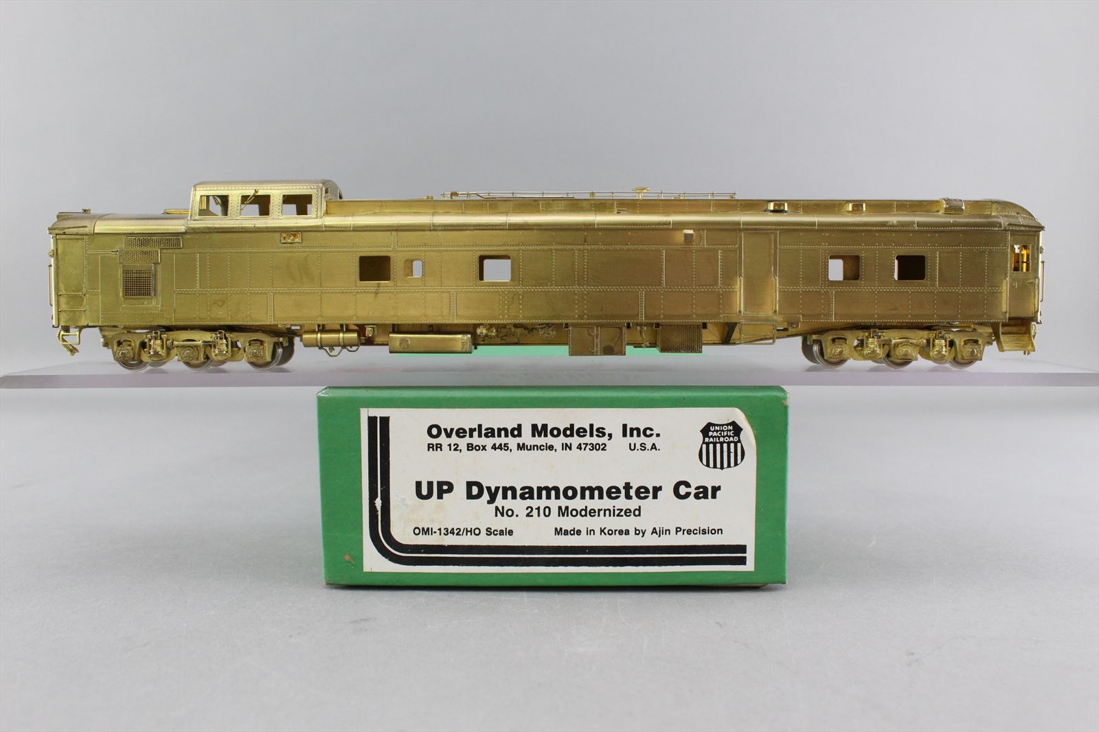 HO Brass Model - OMI 1342 UP Union Pacific Dynamometer Car Modernized ...