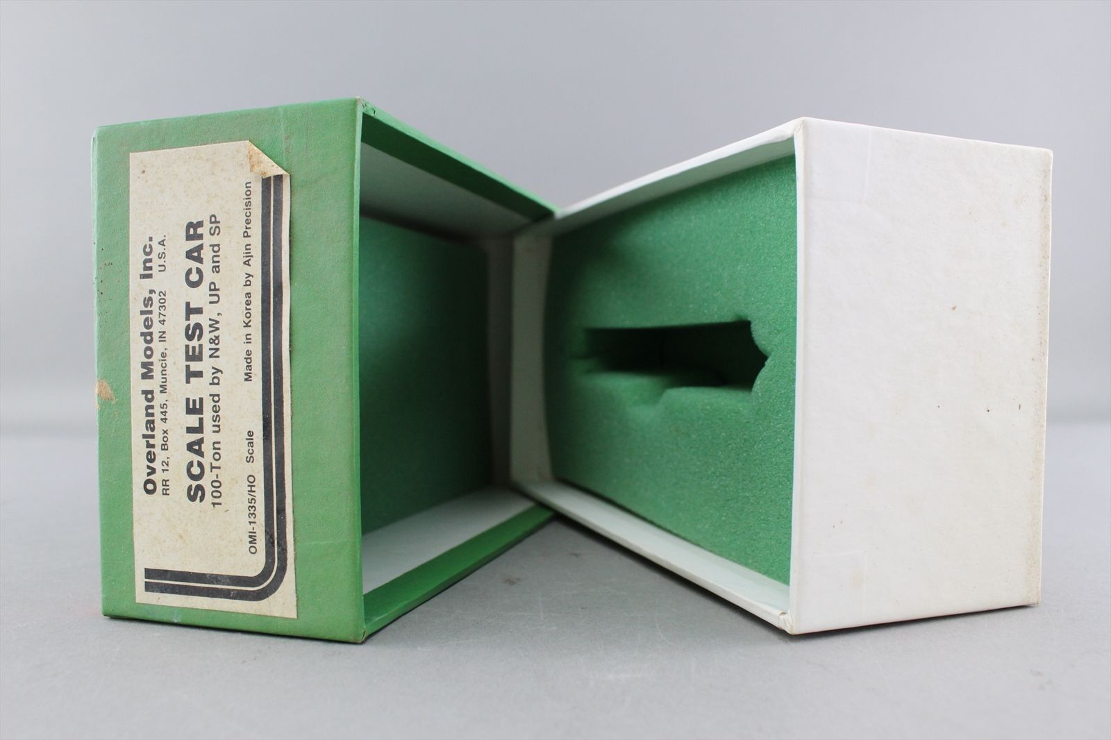 HO Brass Model - OMI 1335 100-Ton Scale Test Car N&W / UP / SP ...