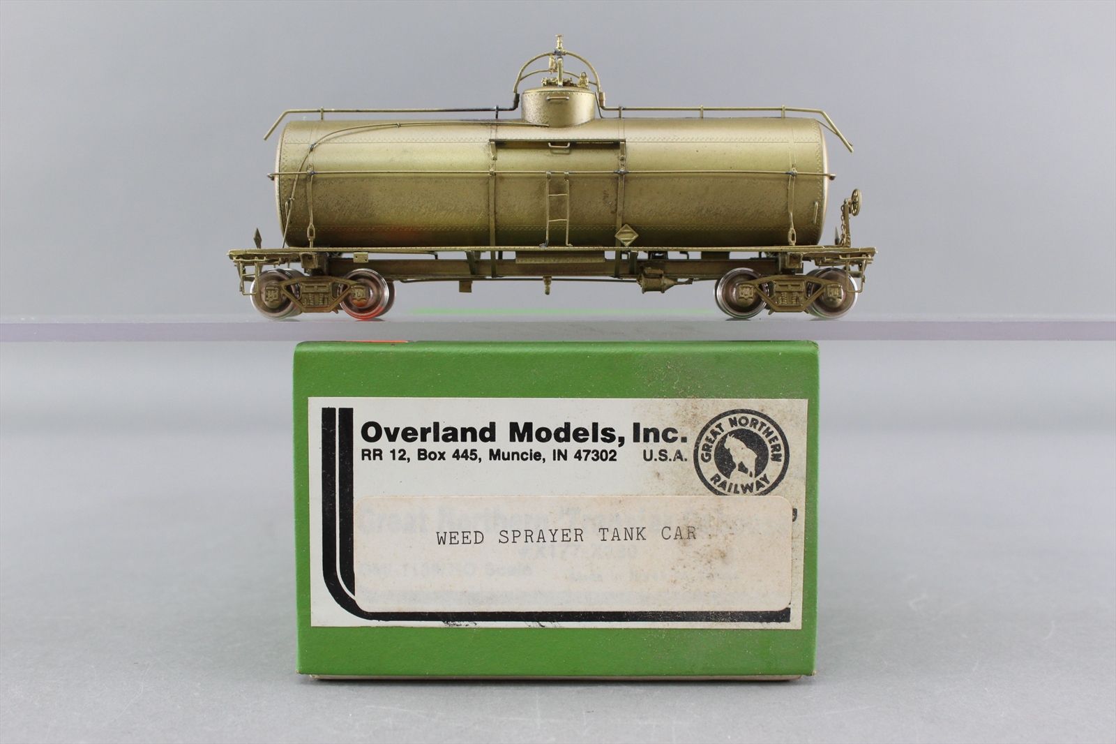HO Brass Model - OMI GN Great Northern Tank Car ONLY for Weed Sprayer ...