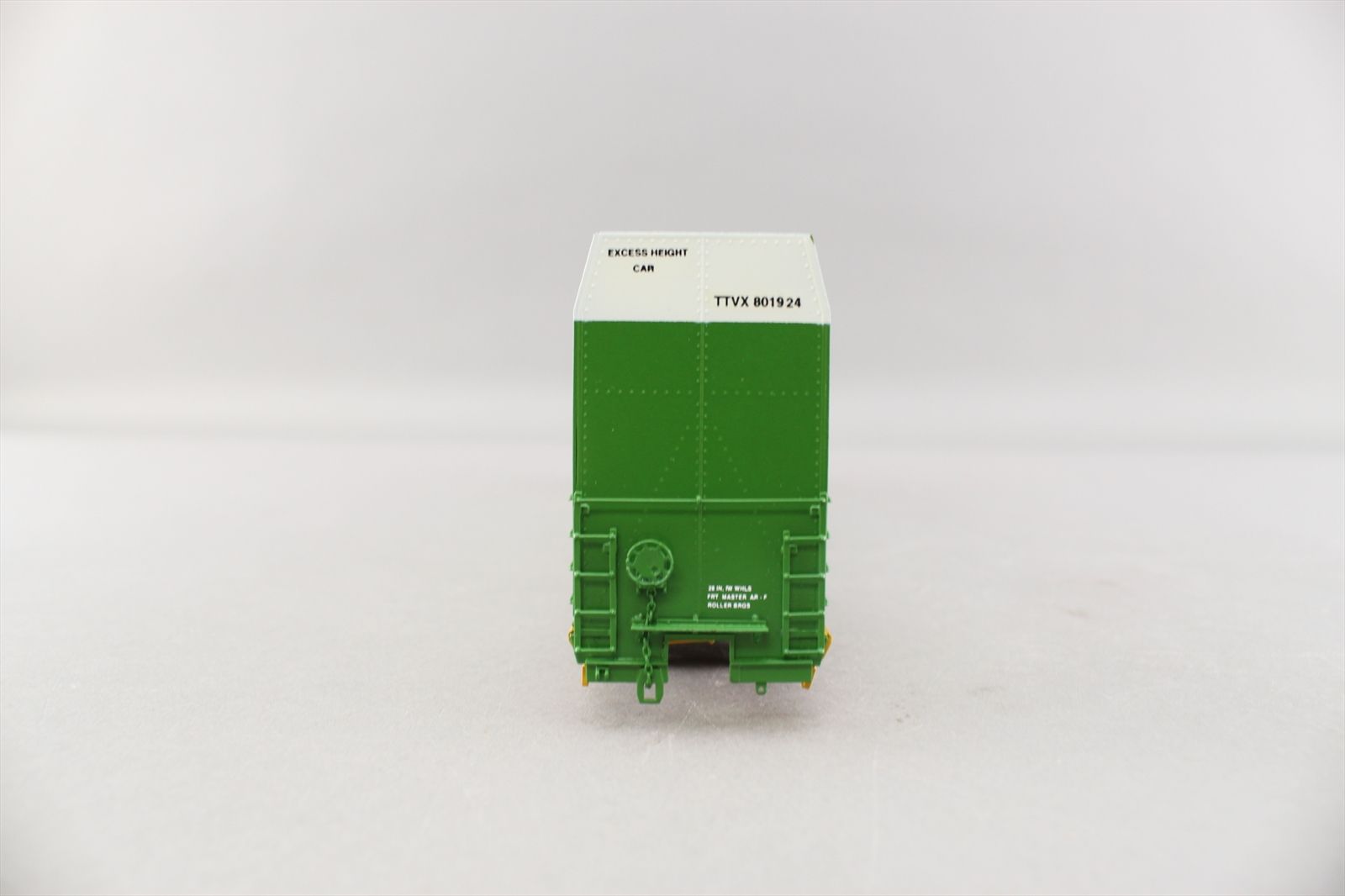 HO Brass Model - OMI 3010.2 BN Burlington Northern TTVX Trailer Train Vert-A-Pac Auto Carrier ...