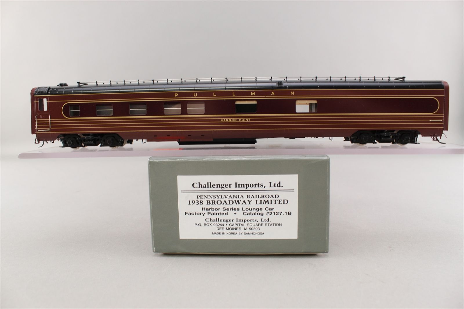HO Brass Model - CIL 2127.1B PRR Pennsylvania 1938 Broadway Limited ...