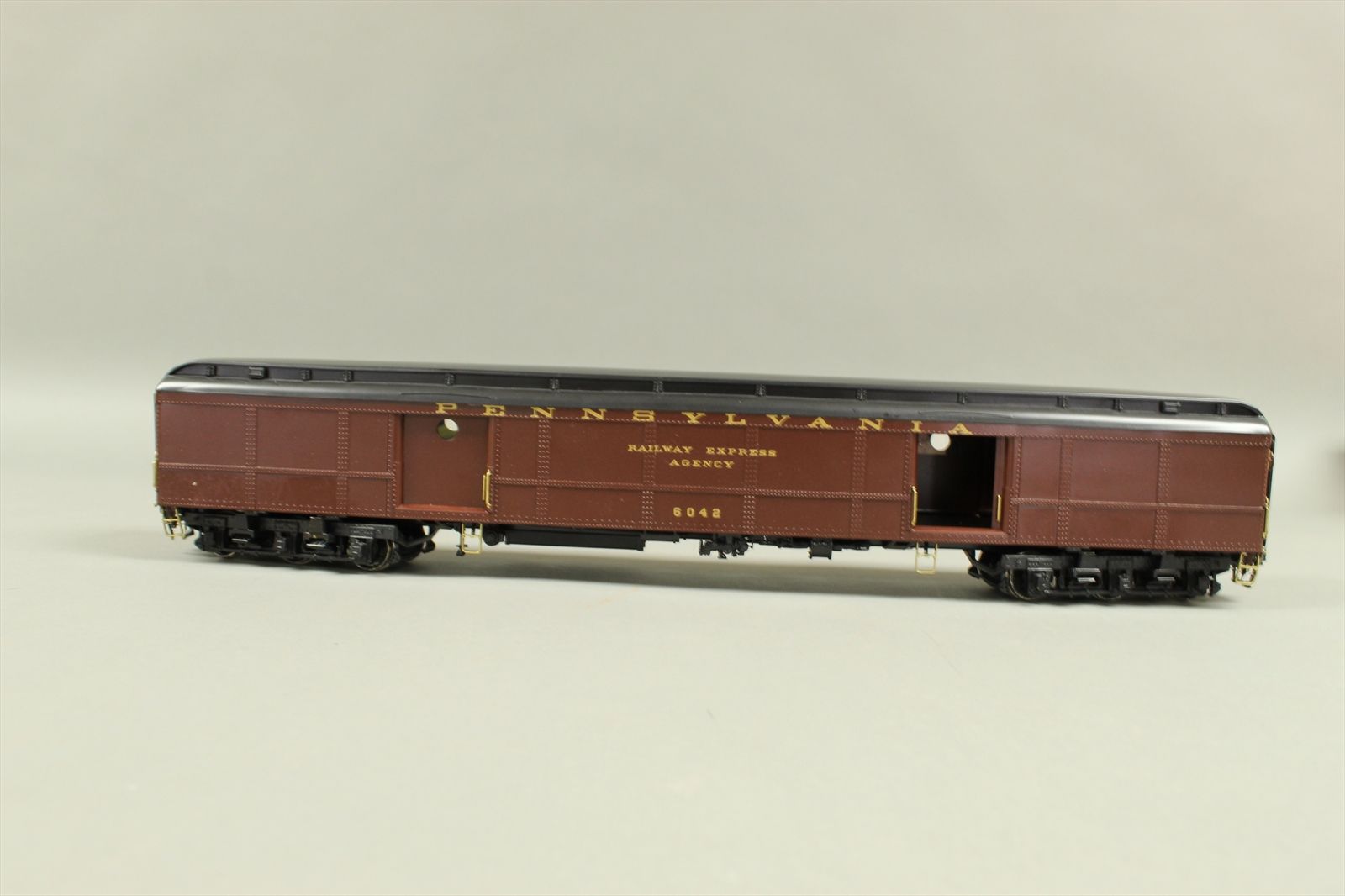 O Brass Model - PSC 15595-1 PRR Pennsylvania B-70 Baggage Car #6026 - F/P - Dae Ha