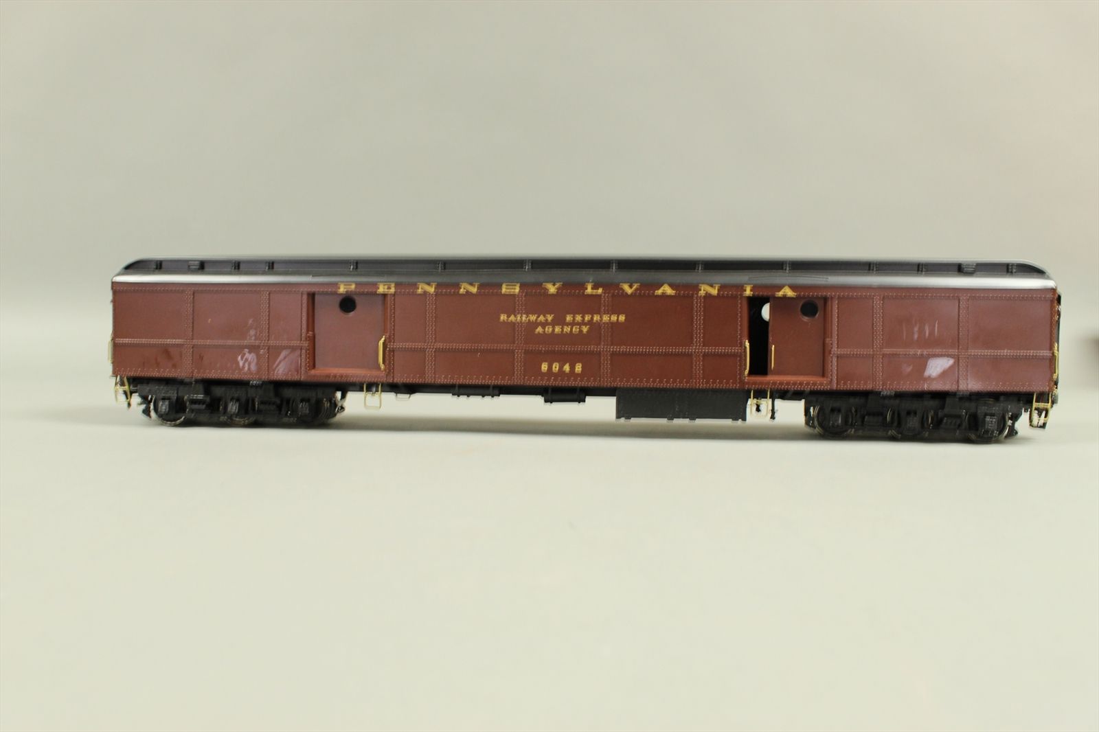 O Brass Model - PSC 15595-1 PRR Pennsylvania B-70 Baggage Car #6026 - F/P - Dae Ha