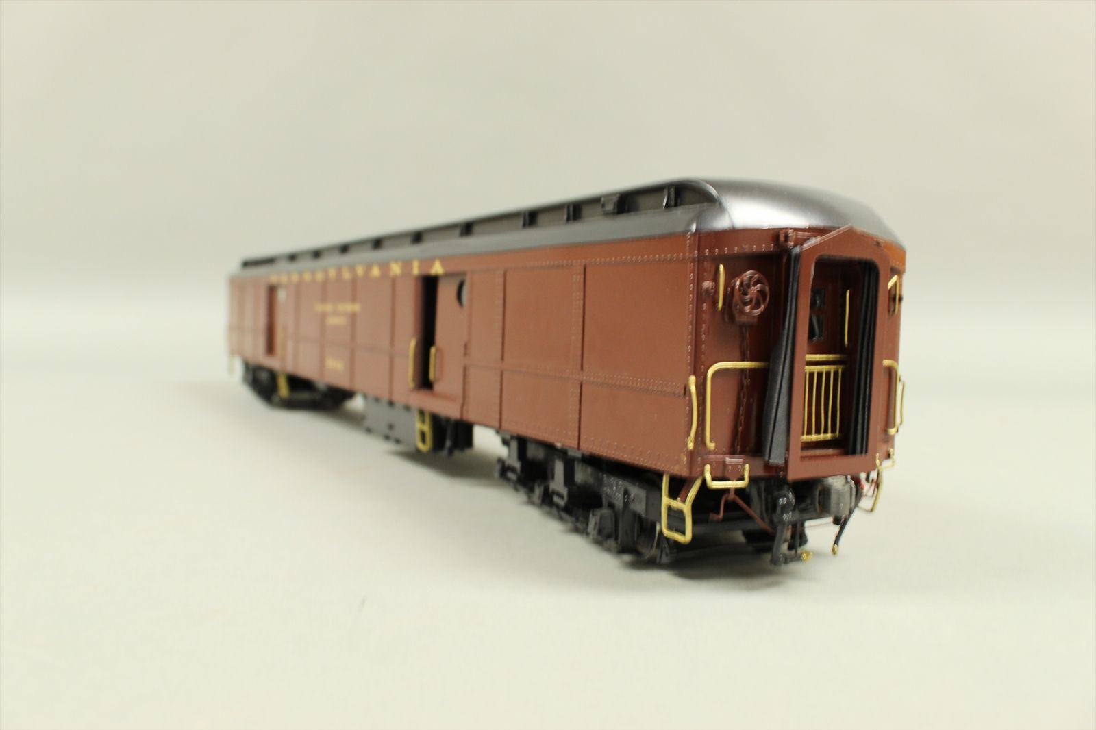 O Brass Model - PSC 15595-1 PRR Pennsylvania B-70 Baggage Car #6026 - F/P - Dae Ha