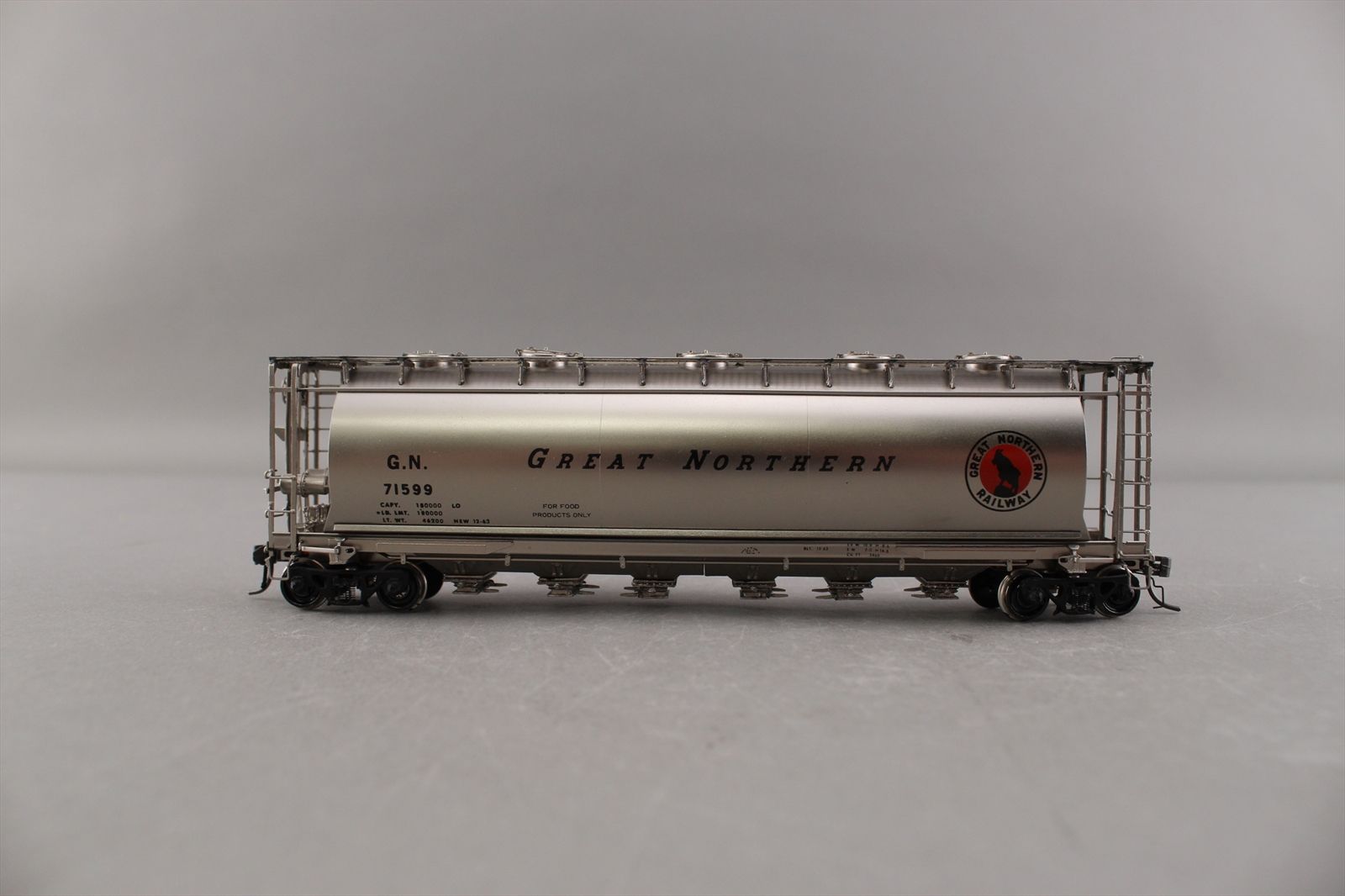 HO Brass Model - OMI 3269.1 GN Great Northern ACF Cylindrical Covered ...