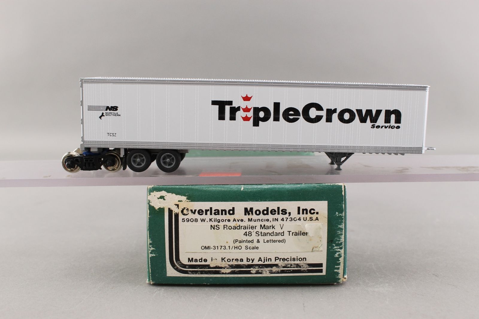 HO Brass Model - OMI 3173.1 NS Roadrailer Mark V 48' Standard Trailer ...