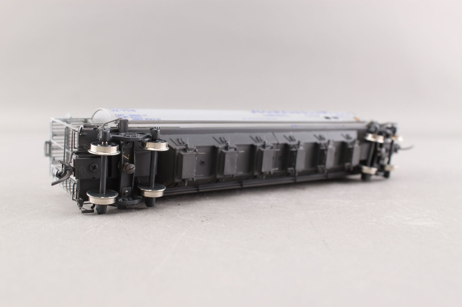 HO Brass Model - OMI 3037 BN as WAB Wabash Covered HC-60 Cylindrical Hopper #32958 - Custom ...