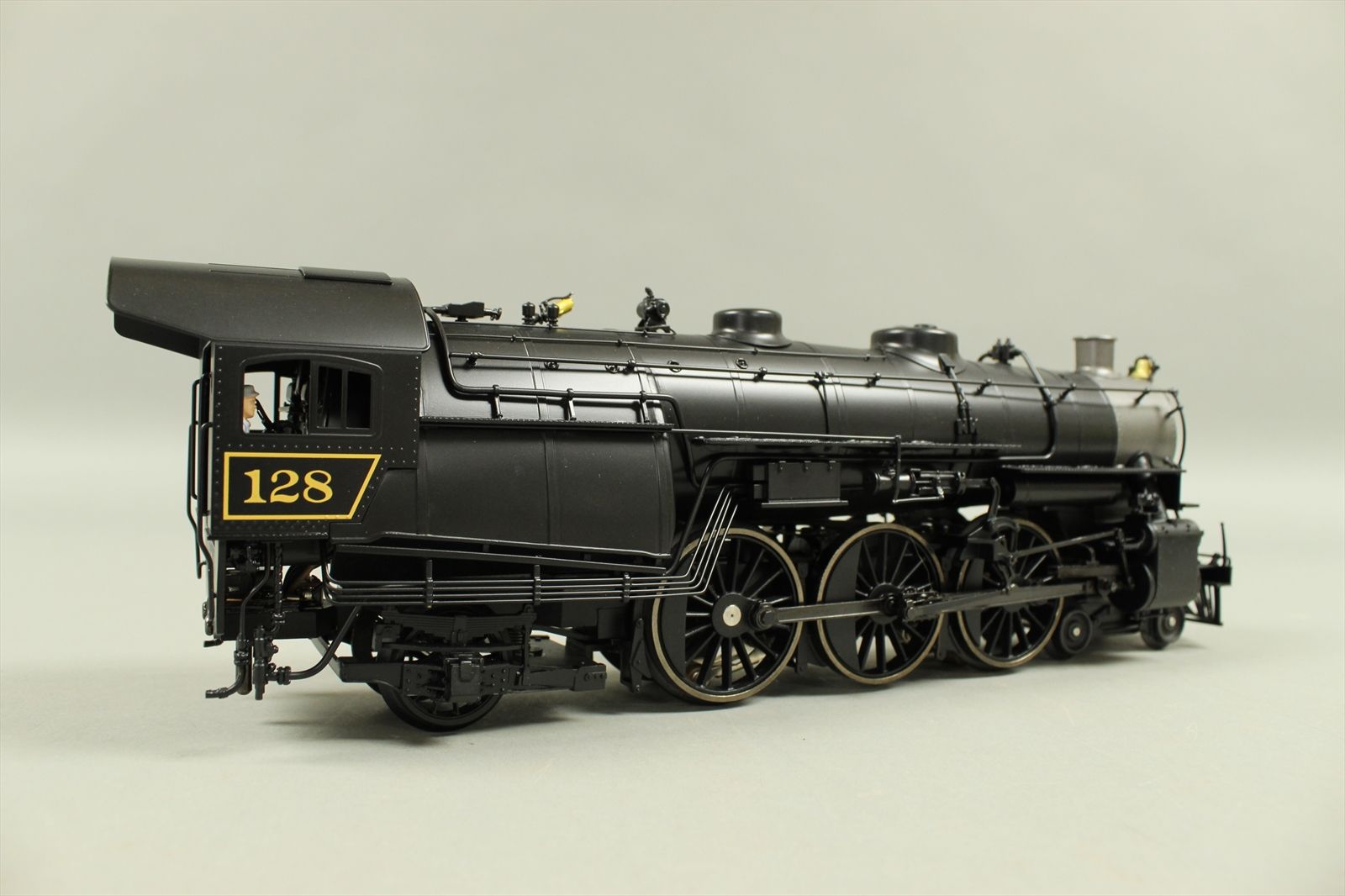 O 3-Rail Brass Model - Weaver G1098LP RDG Reading G1 4-6-2 #128 - F/P