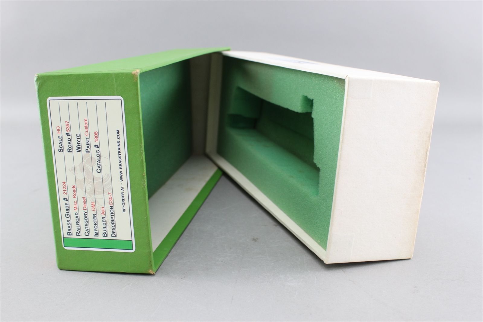 HO Brass Model - OMI 1806 BN Burlington Northern GE C30-7 #5397 ...