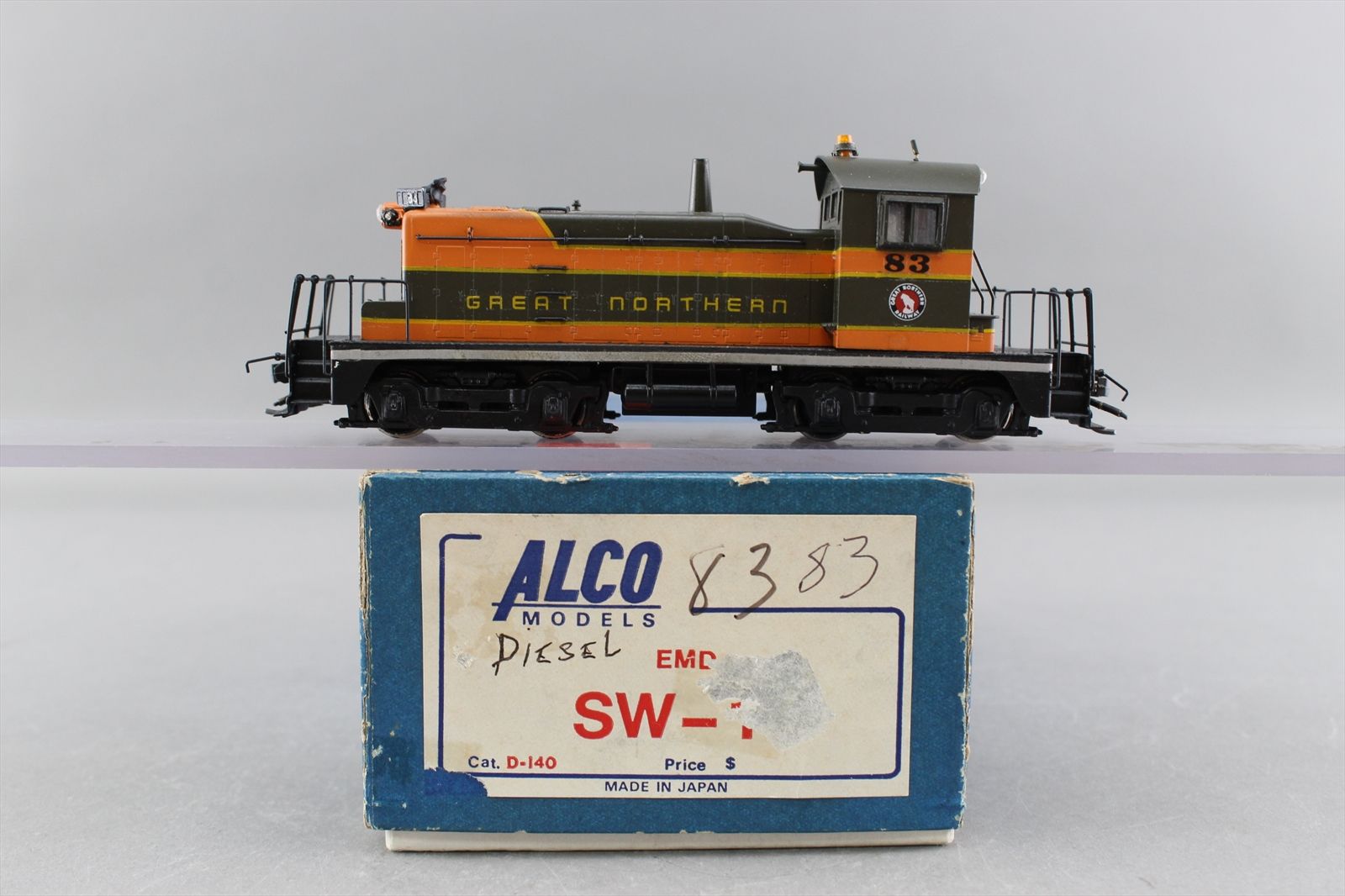 HO Brass Model - Alco D-140 GN Great Northern EMD SW-1 Diesel Switcher ...