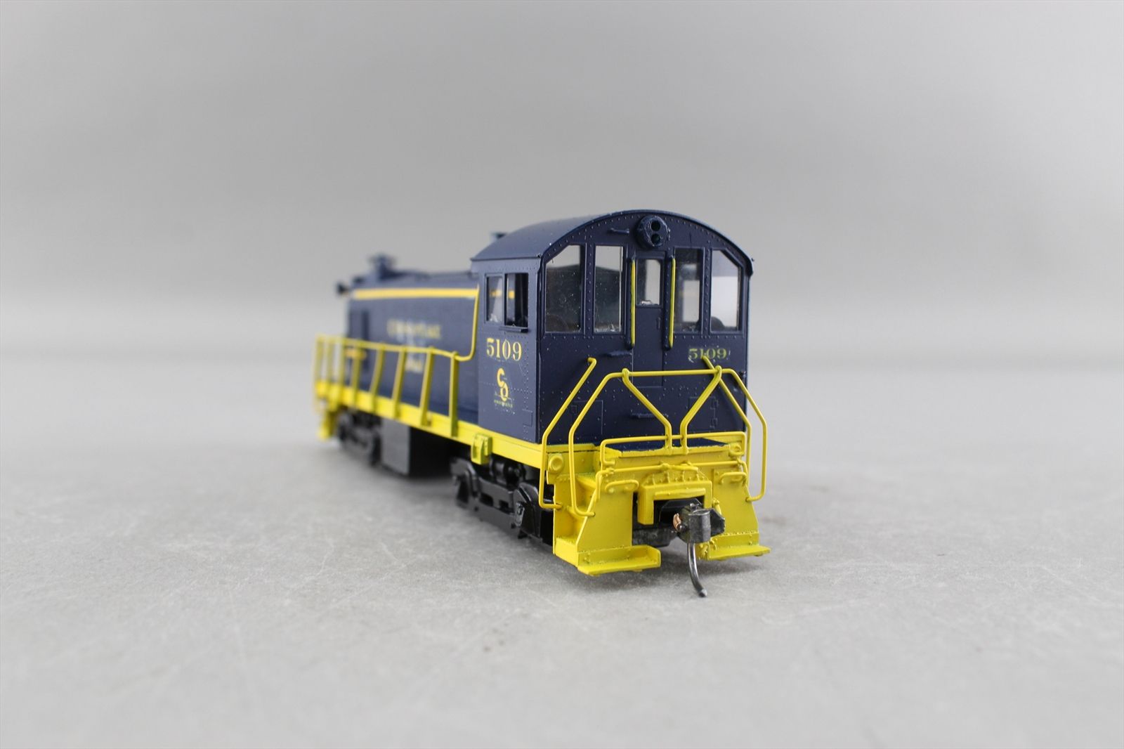 HO Brass Model - ALCO D-154 C&O Chesapeake & Ohio S-3 660HP Diesel Switcher #5109 - Pro Paint by ...