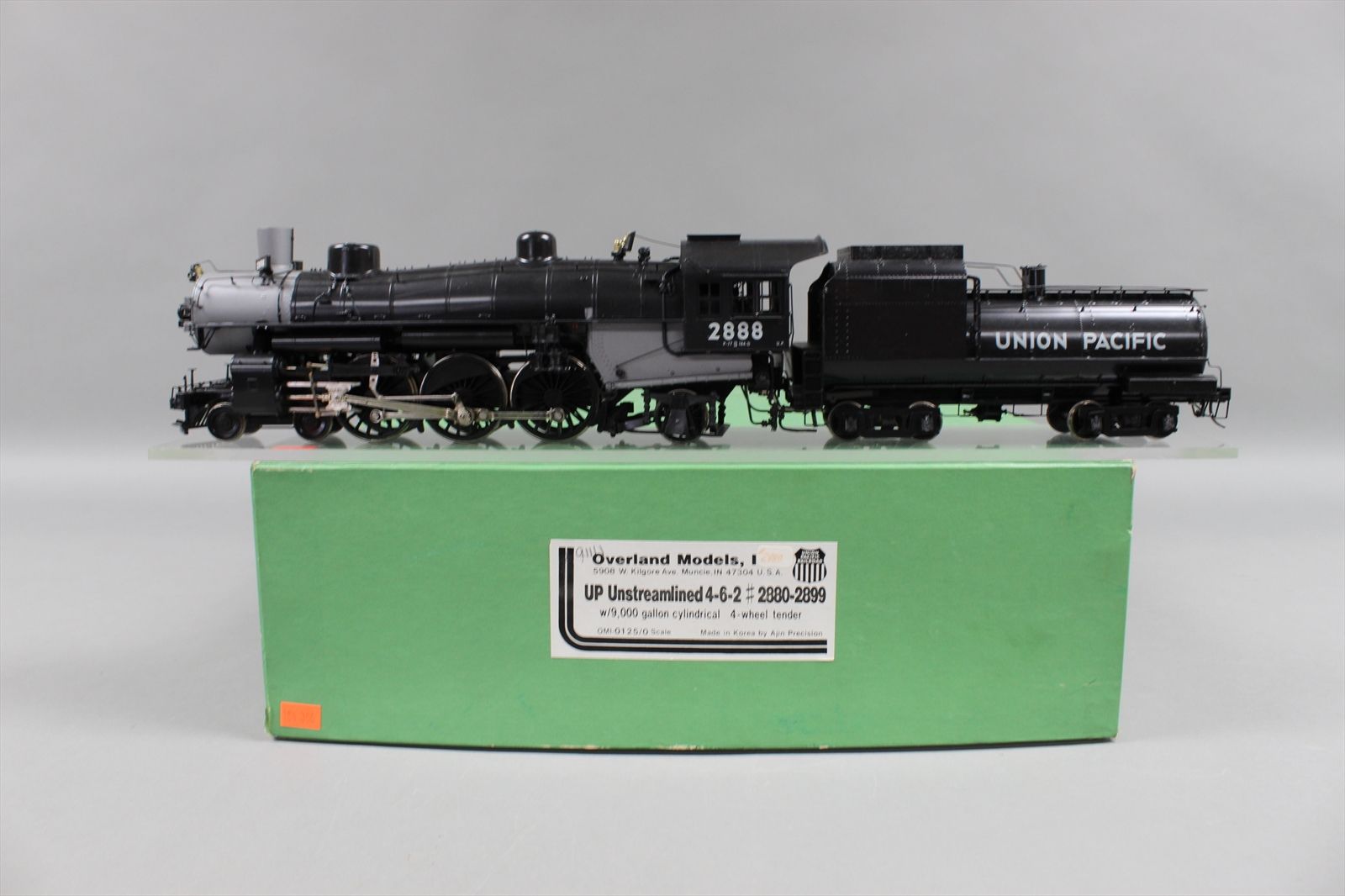 O Brass Model - OMI 0125 UP Union Pacific Unstreamlined P-77 4-6-2 ...