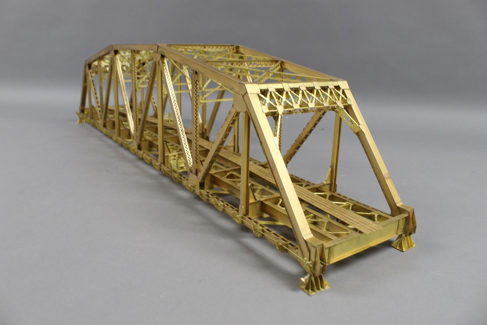 HO Brass Model Structure - OMI 3450 Camel Back Warren Truss Double ...
