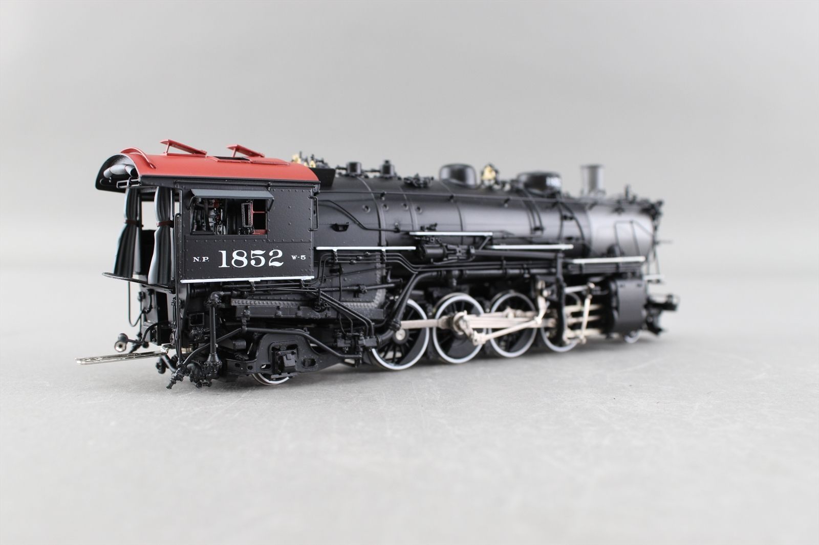 HO Brass Model - W&R NP Northern Pacific W-5 2-8-2 Version 3 Black ...