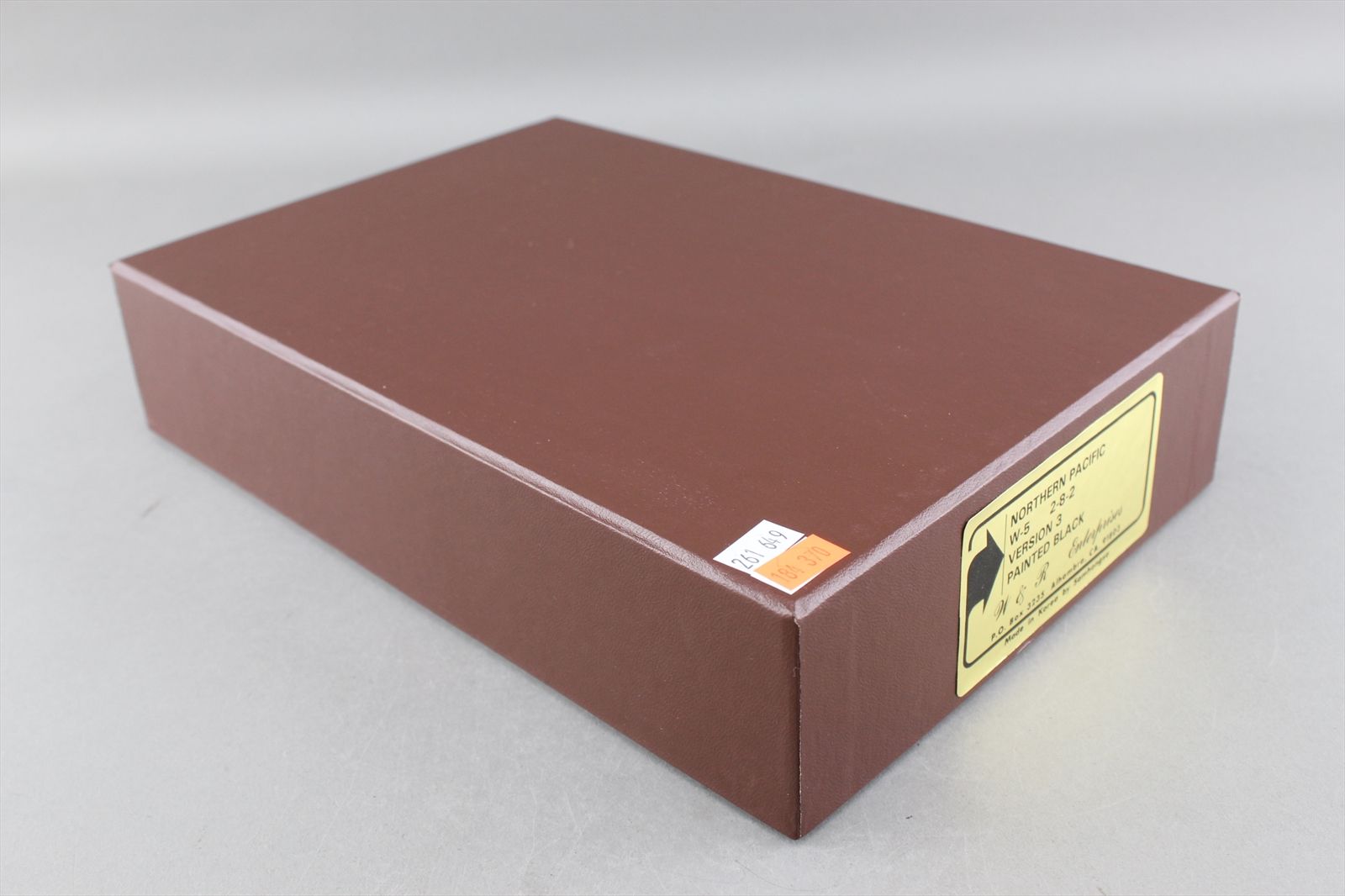 HO Brass Model - W&R NP Northern Pacific W-5 2-8-2 Version 3 Black ...