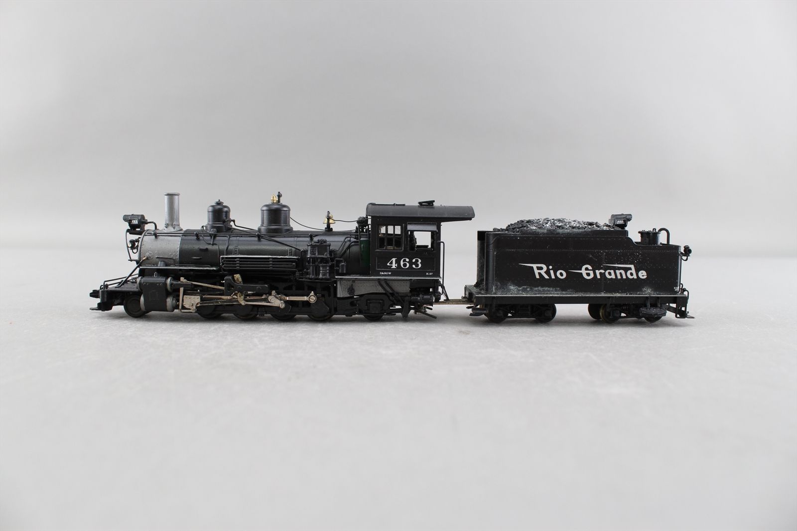 HOn3 Brass Model - WMC D&RGW Rio Grande Mud Hen K-27 2-8-2 Piston Valve ...