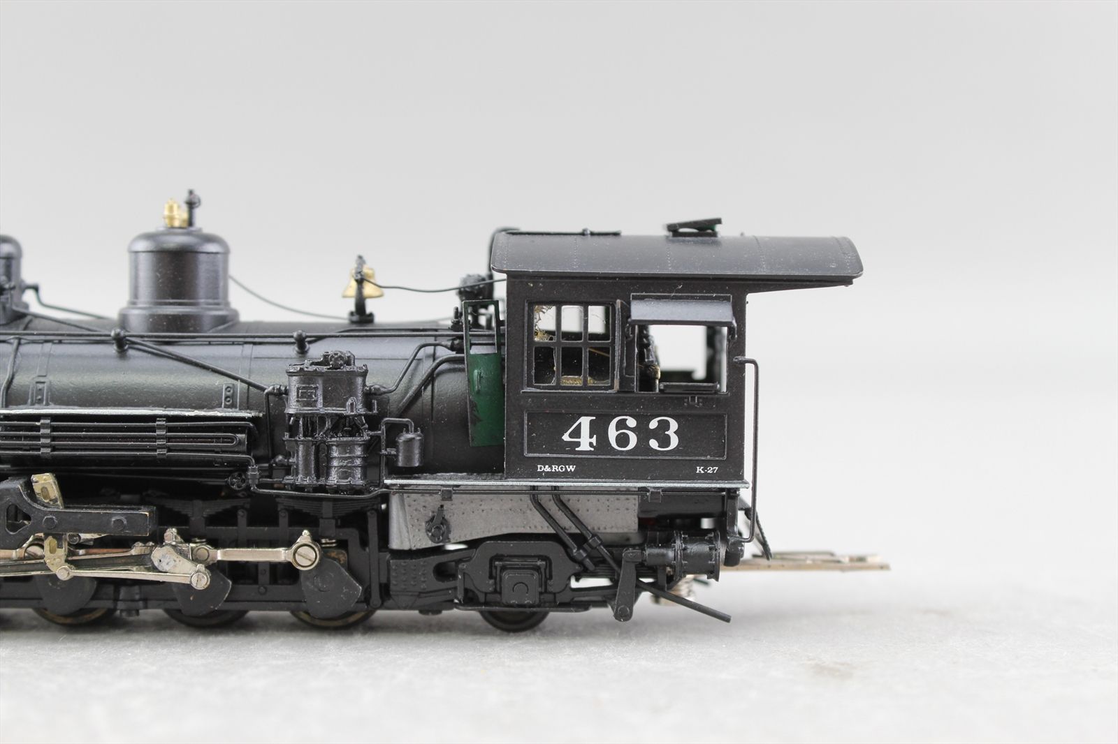 HOn3 Brass Model - WMC D&RGW Rio Grande Mud Hen K-27 2-8-2 Piston Valve ...